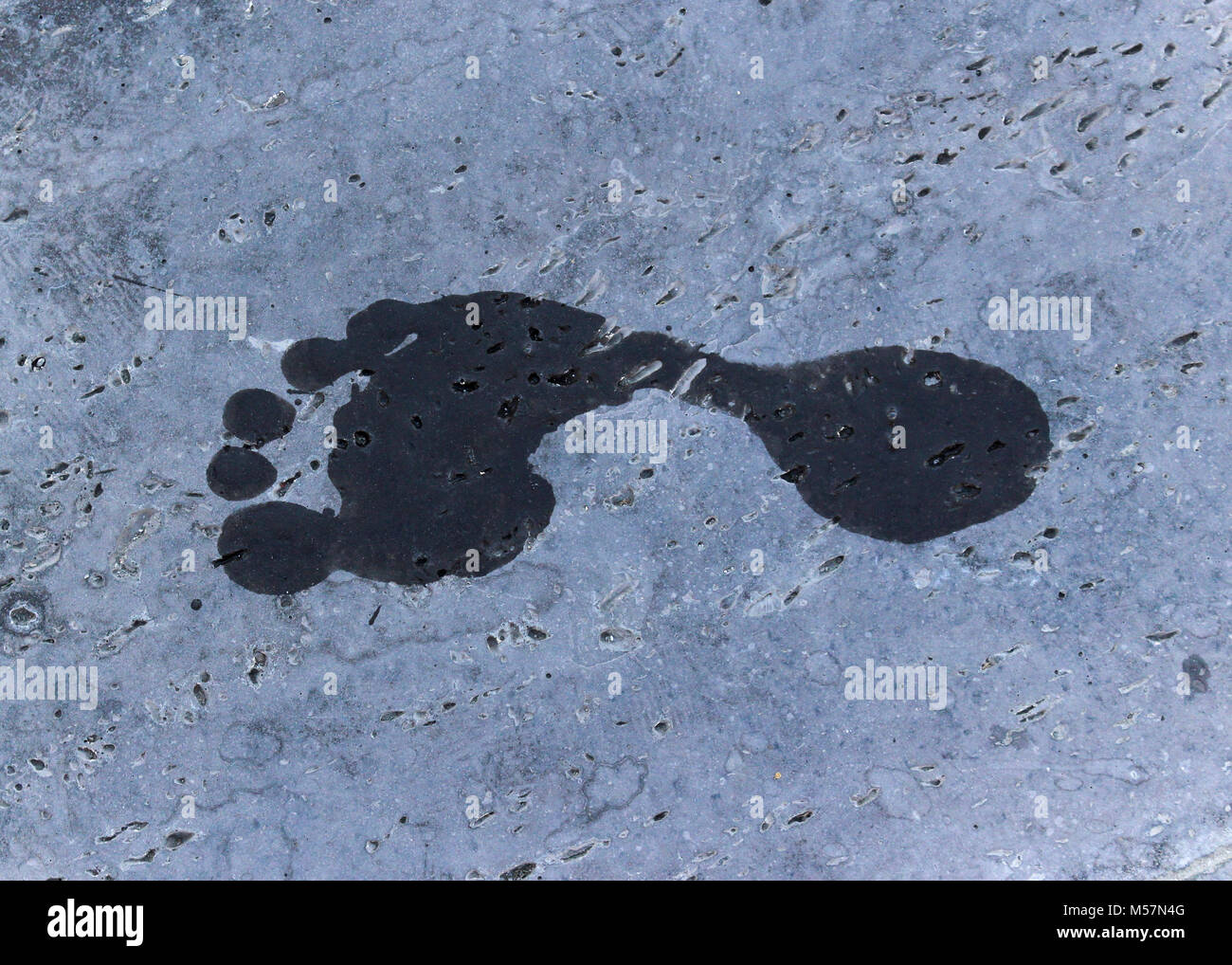 Wet footprint hi-res stock photography and images - Alamy