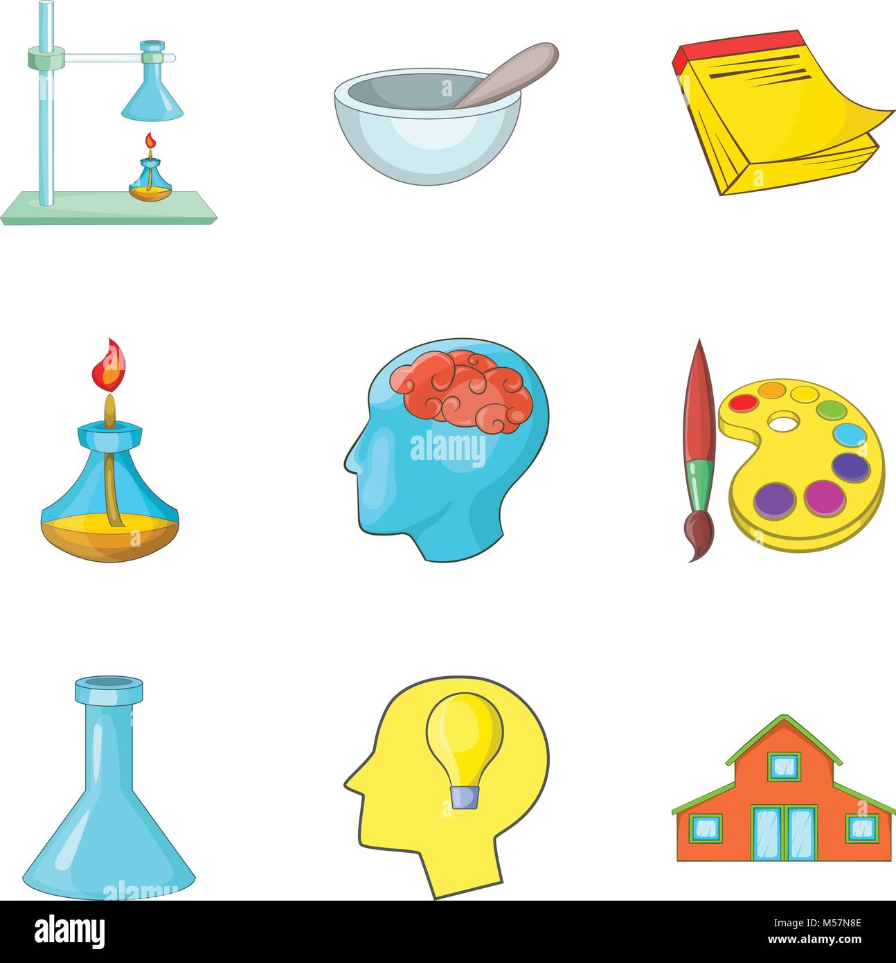 Advanced degree icons set, cartoon style Stock Vector Image & Art - Alamy