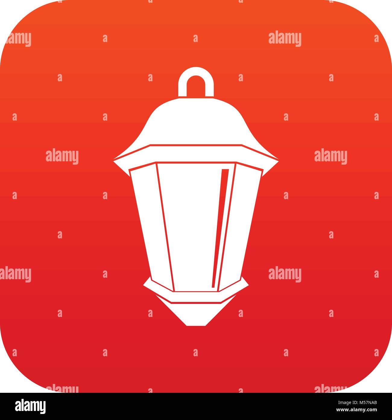 Street light icon digital red Stock Vector Image & Art - Alamy