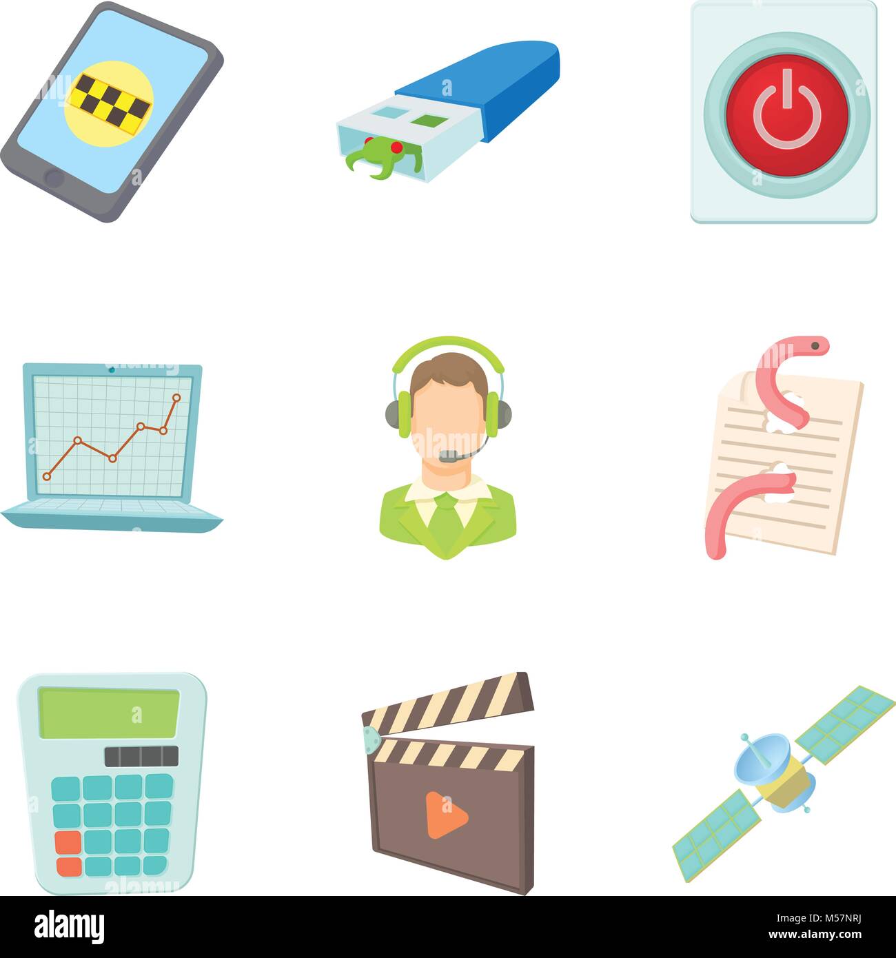 Cobweb computer Stock Vector Images - Alamy