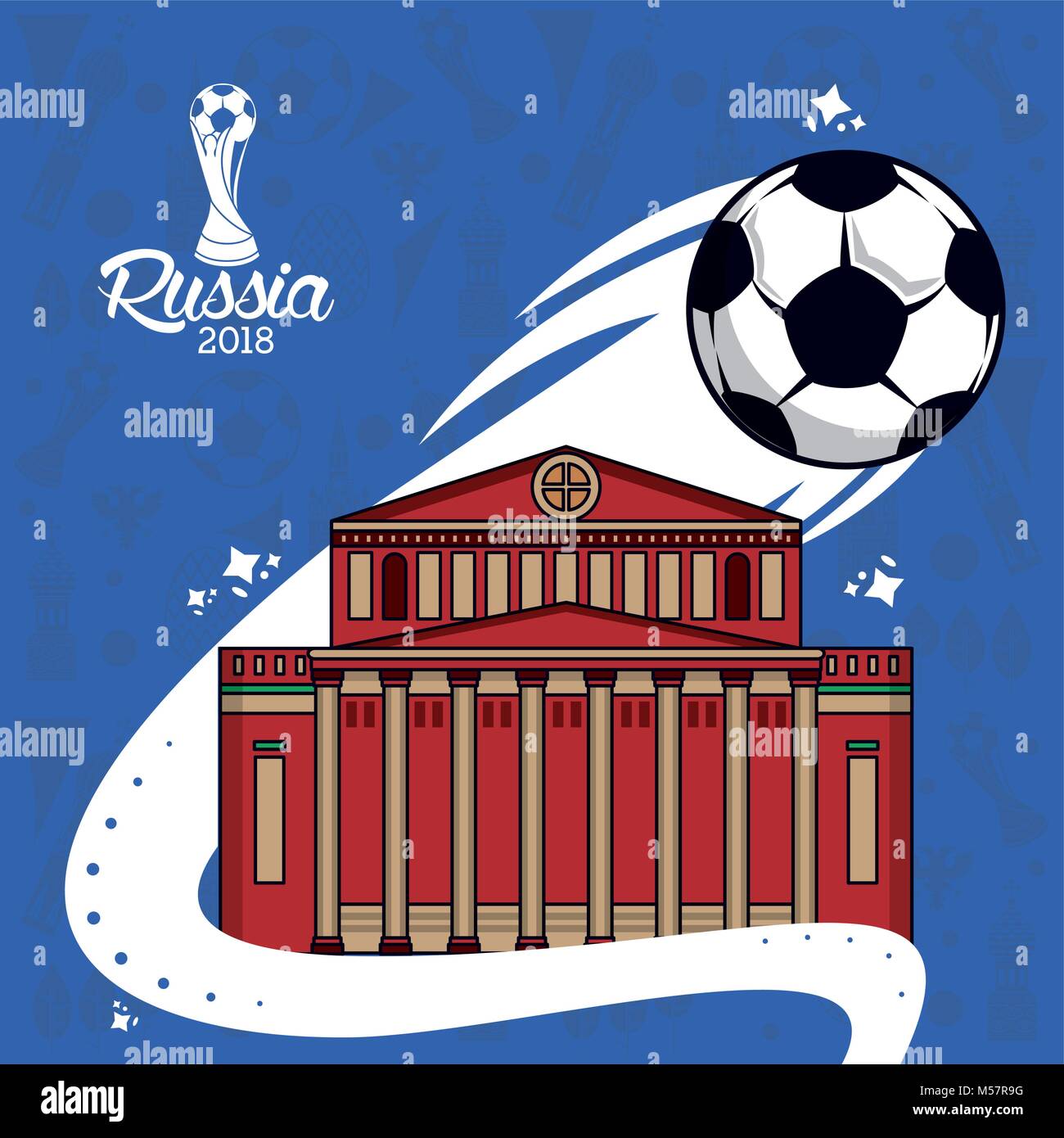 World cup trophy 2018 Stock Vector Images - Alamy