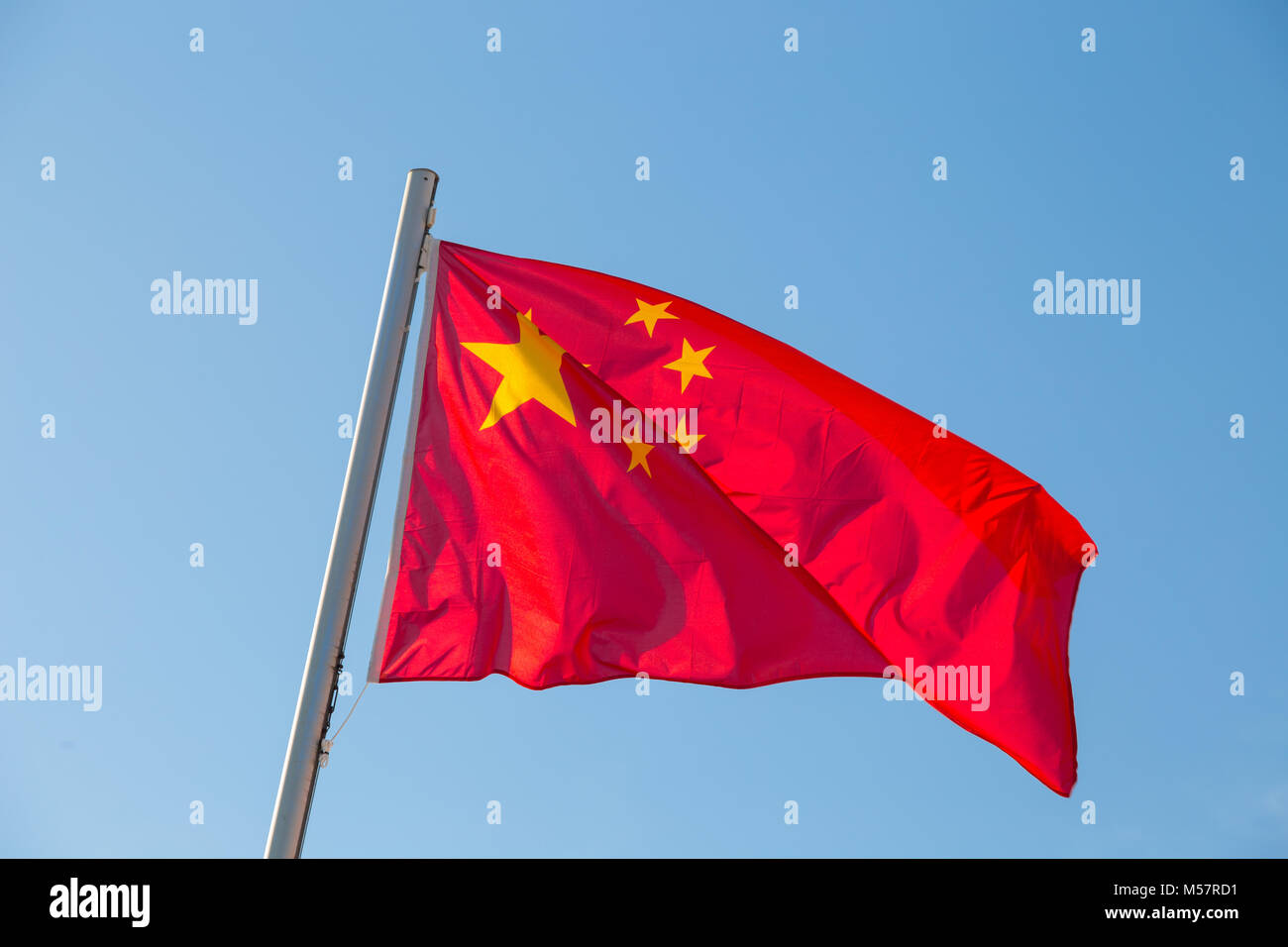 Chinese official flag hi-res stock photography and images - Alamy