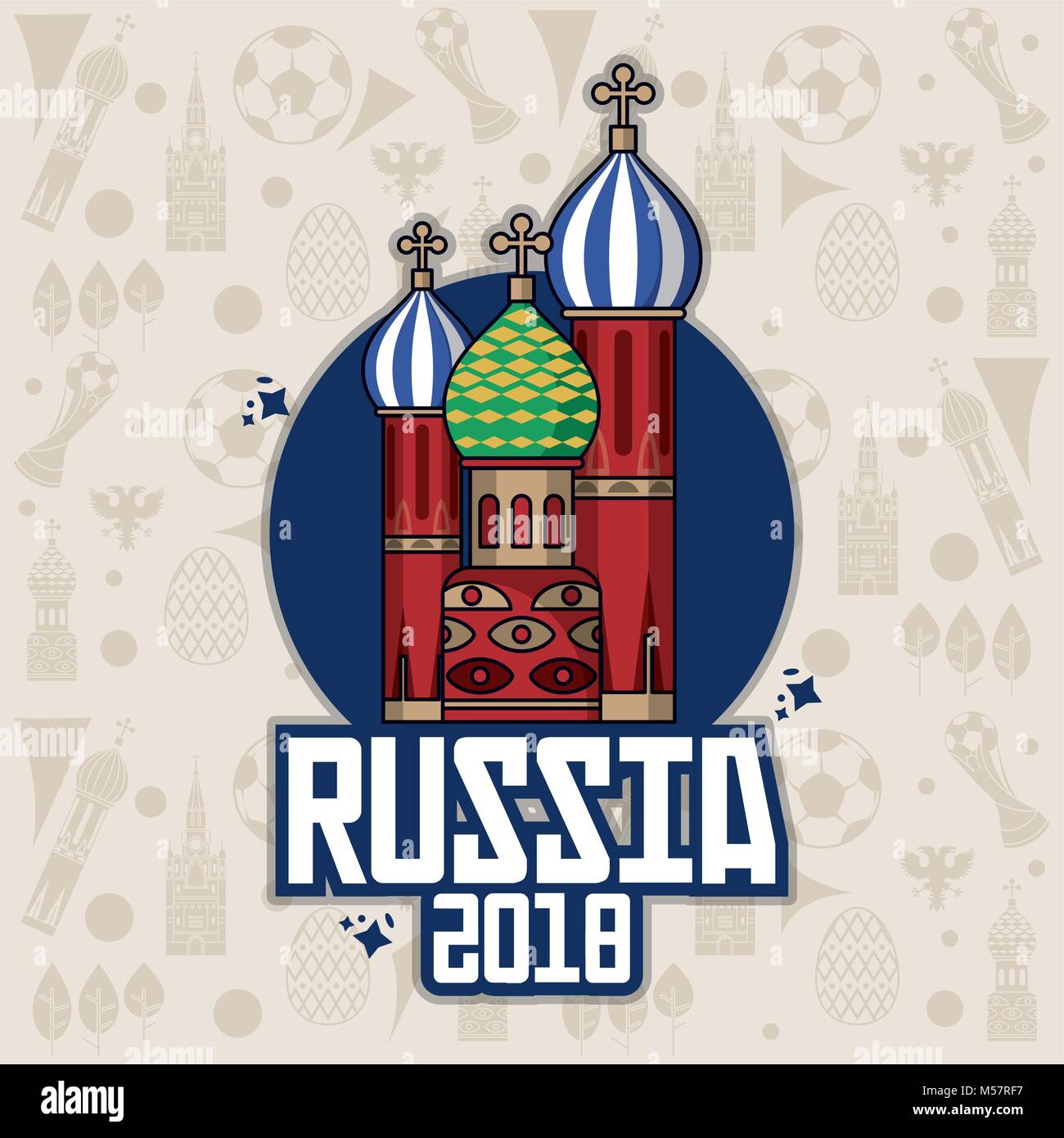 Trophy cup russian flag Stock Vector Images - Alamy
