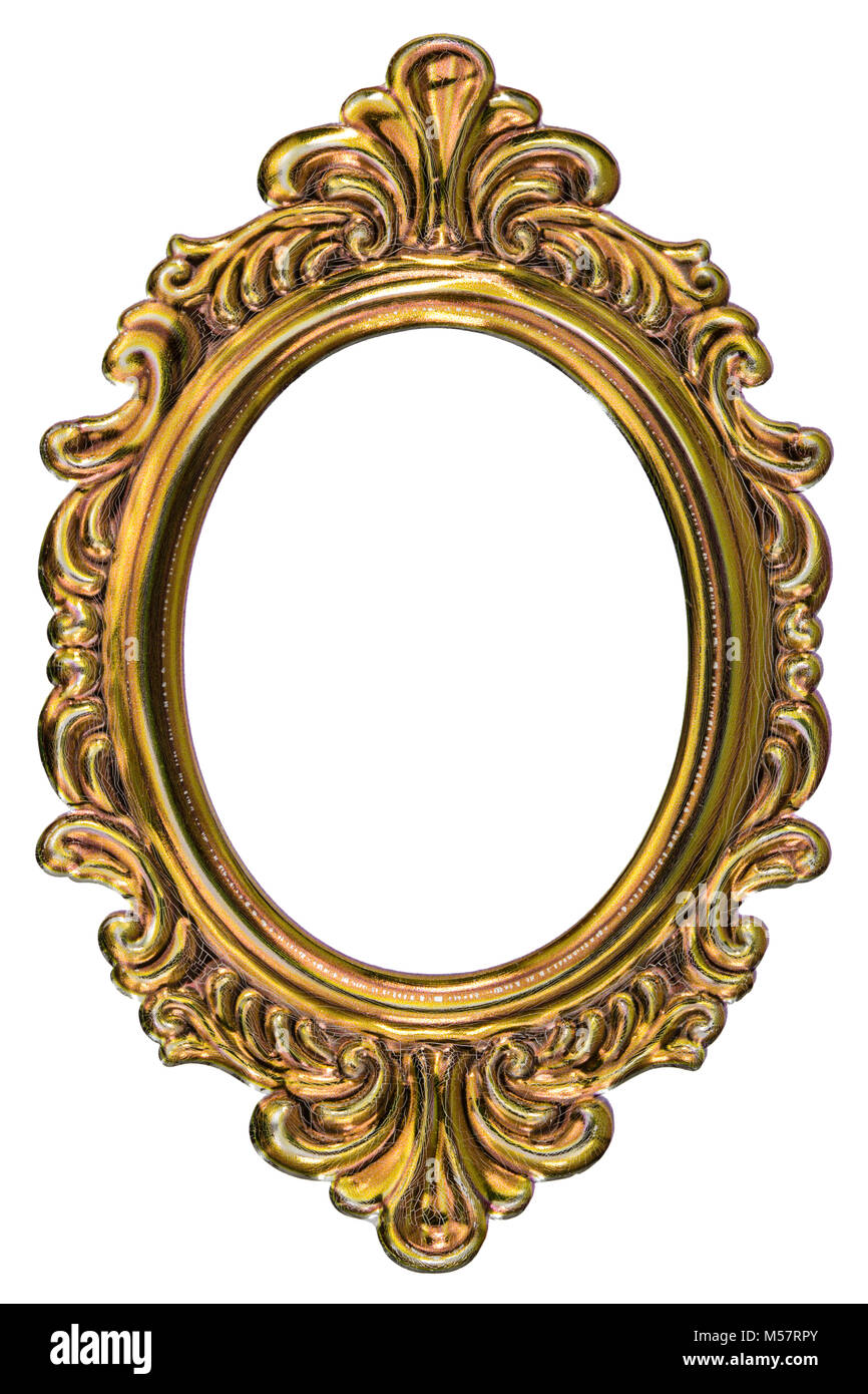 Blank white metal oval Cut Out Stock Images & Pictures - Alamy