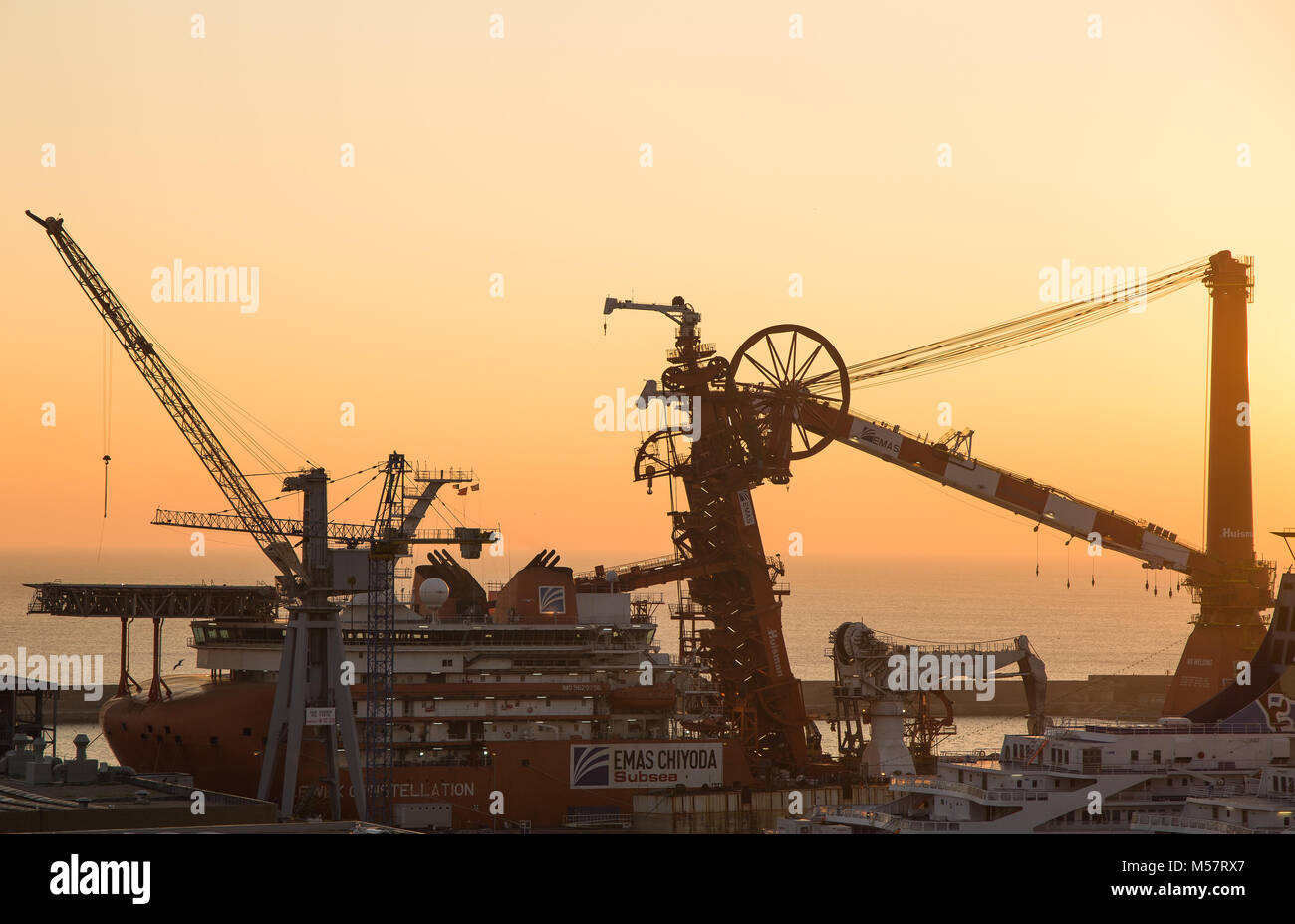 GENOVA (GENOA), ITALY. JANUARY 3, 2017 - Lewek Constellation - Emas ...