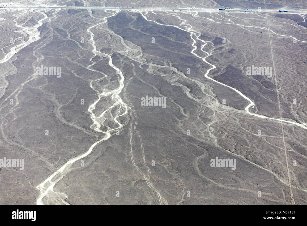 Nazca lines from the aircraft Stock Photo - Alamy