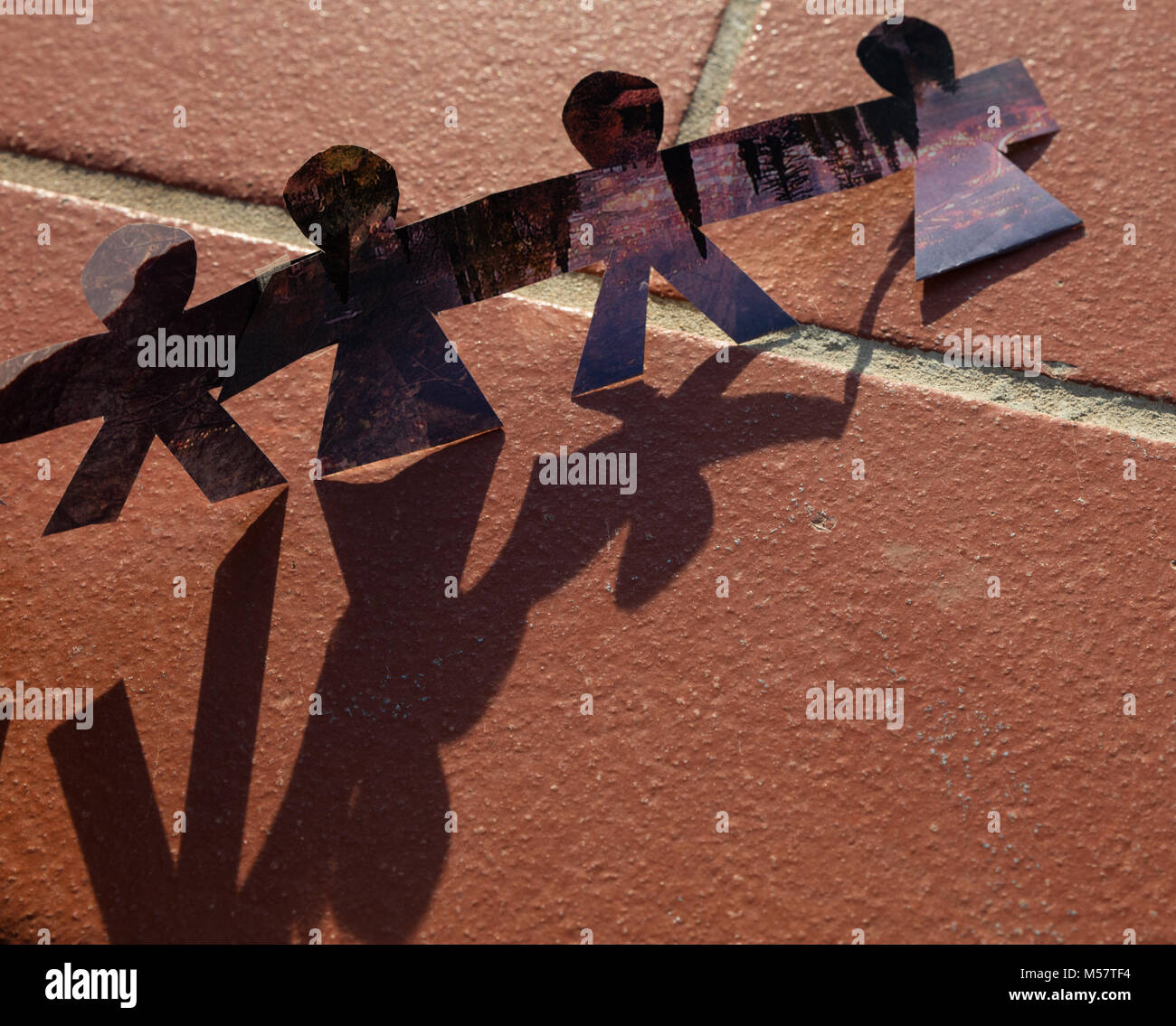 Children figure flag hi-res stock photography and images - Alamy