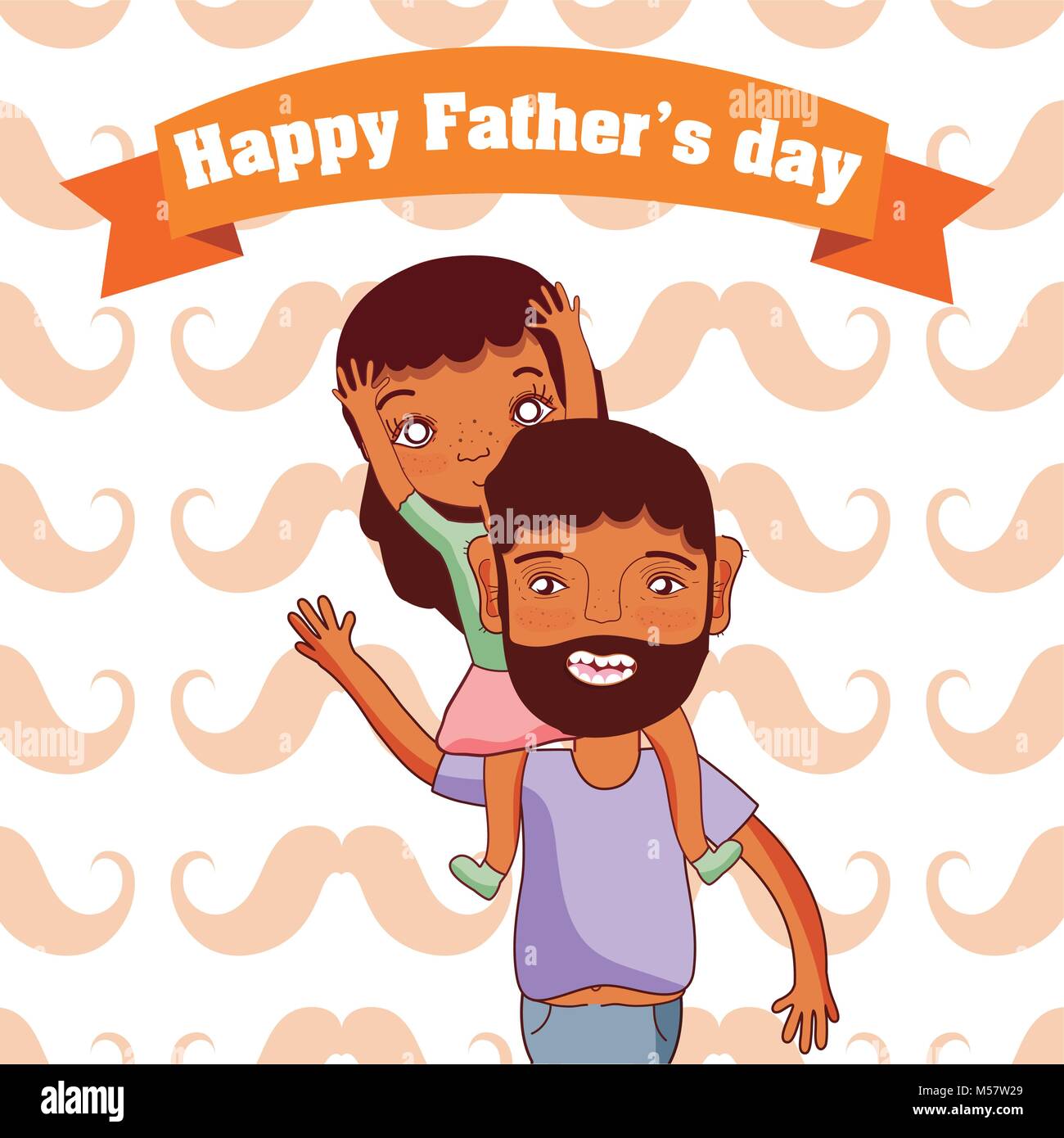 Happy fathers day funny cartoons Stock Vector Image & Art - Alamy