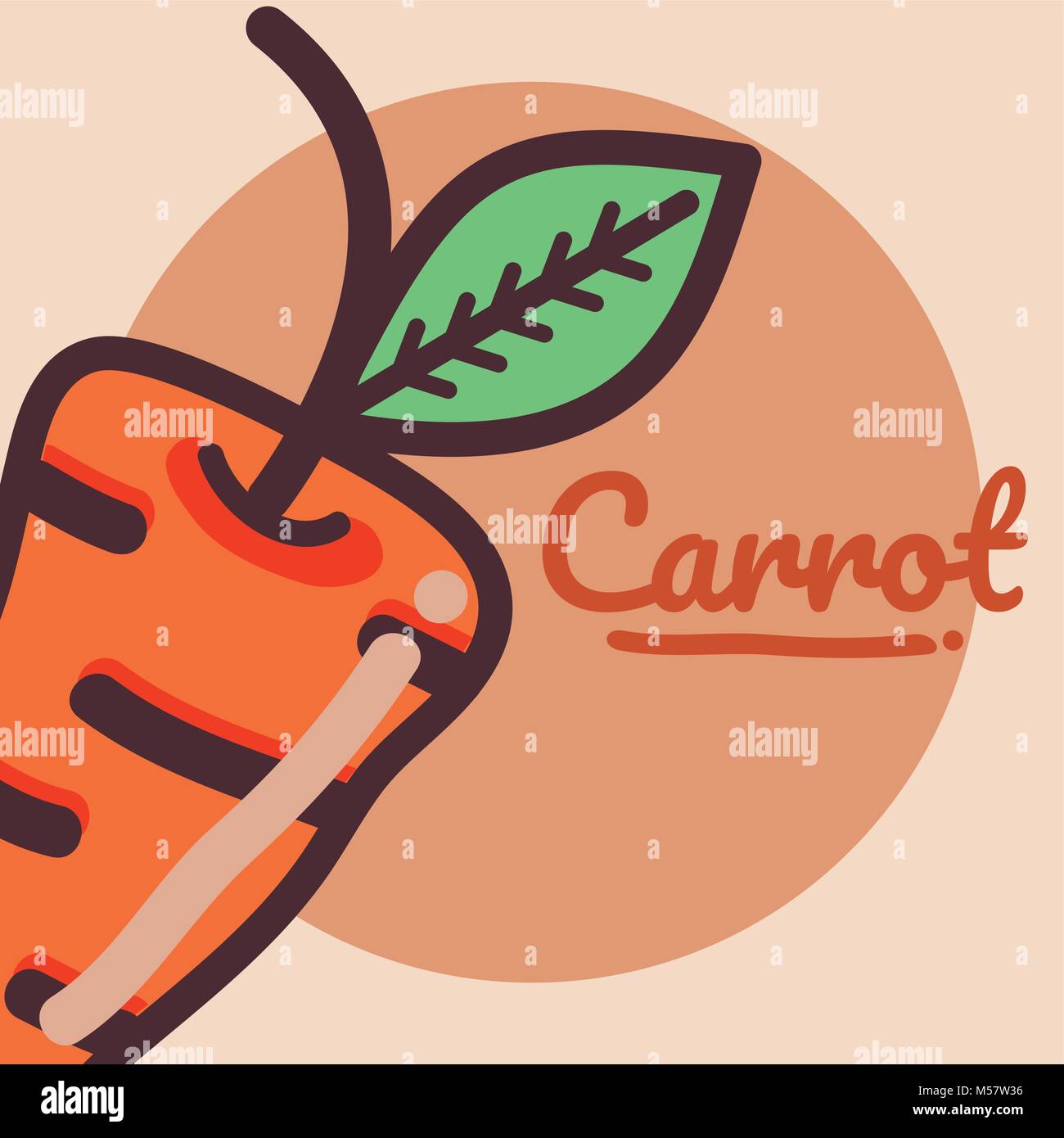 Carrot vegetable cartoon Stock Vector Image & Art - Alamy