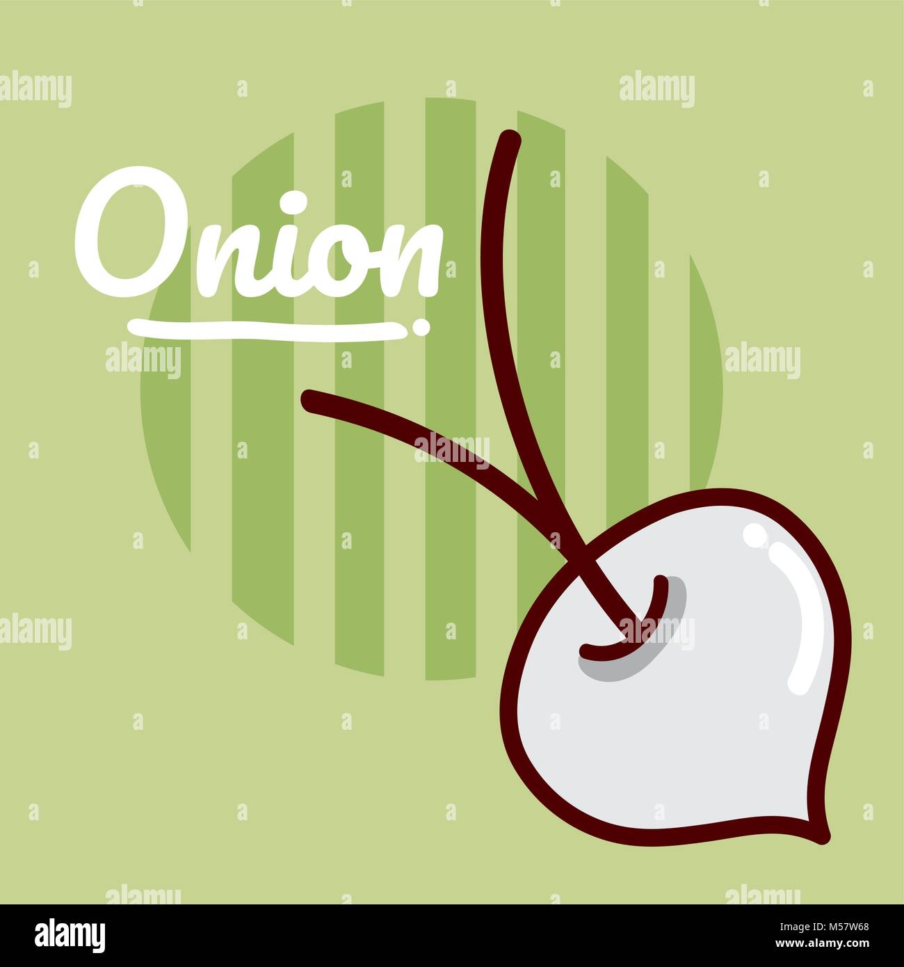 Onion vegetable cartoon Stock Vector Image & Art - Alamy