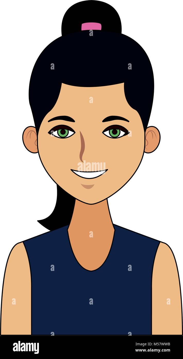 Beautiful woman cartoon Stock Vector Image & Art - Alamy