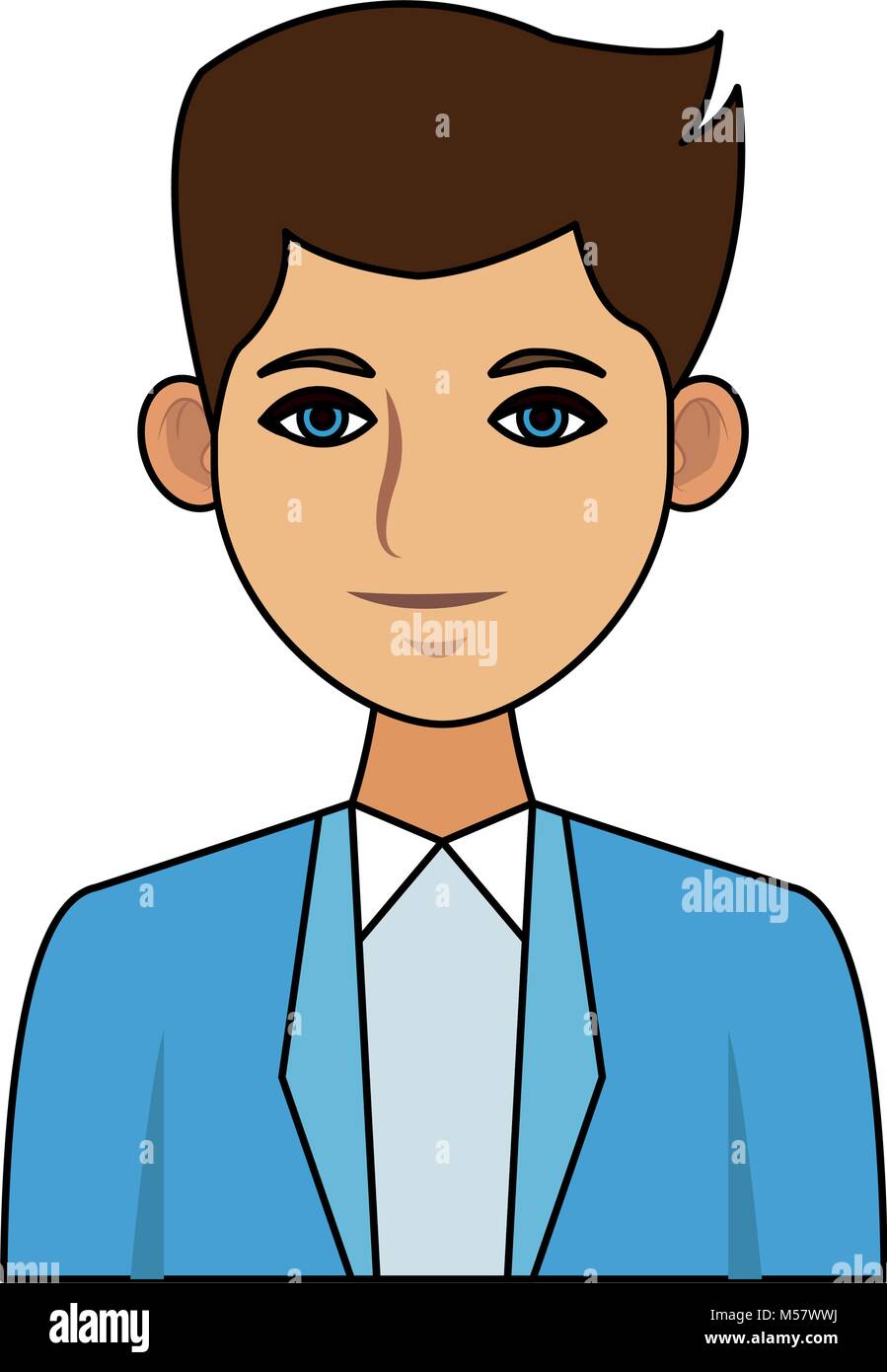 Executive man cartoon Stock Vector Image & Art - Alamy