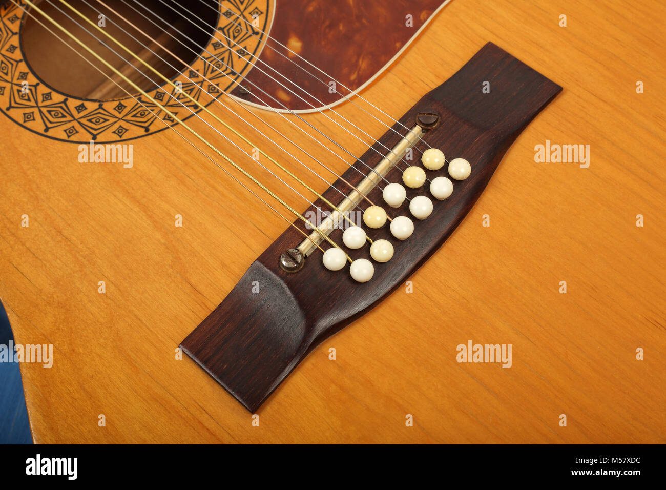 Classic guitar bridge hi-res stock photography and images - Alamy