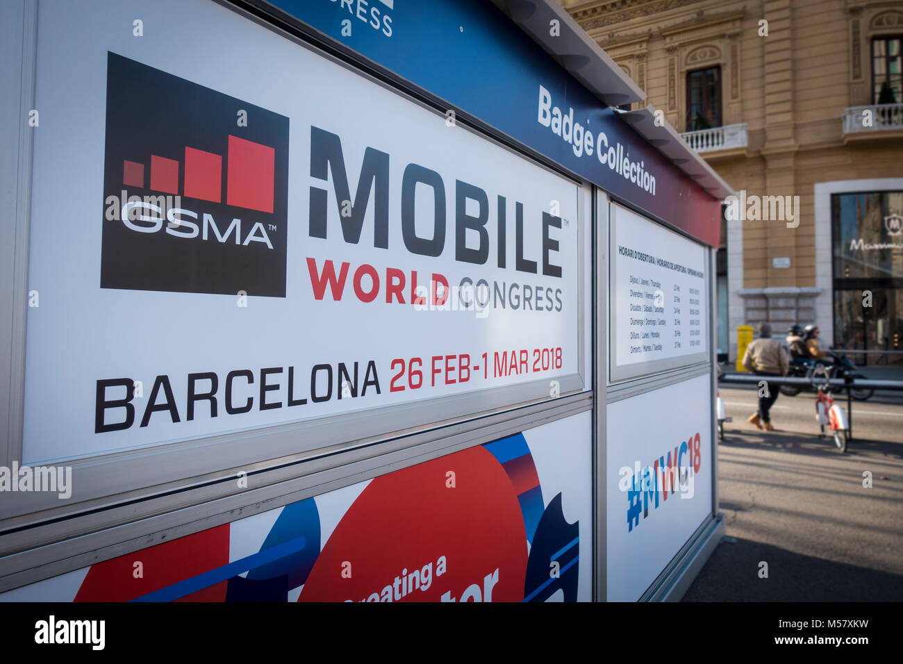 Barcelona mwc hi-res stock photography and images - Alamy