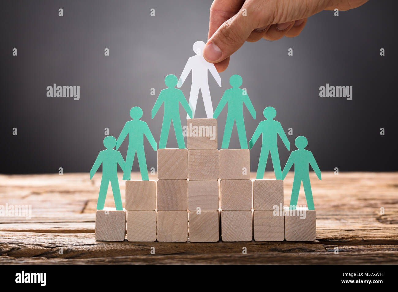 Hand on pyramid hi-res stock photography and images - Alamy