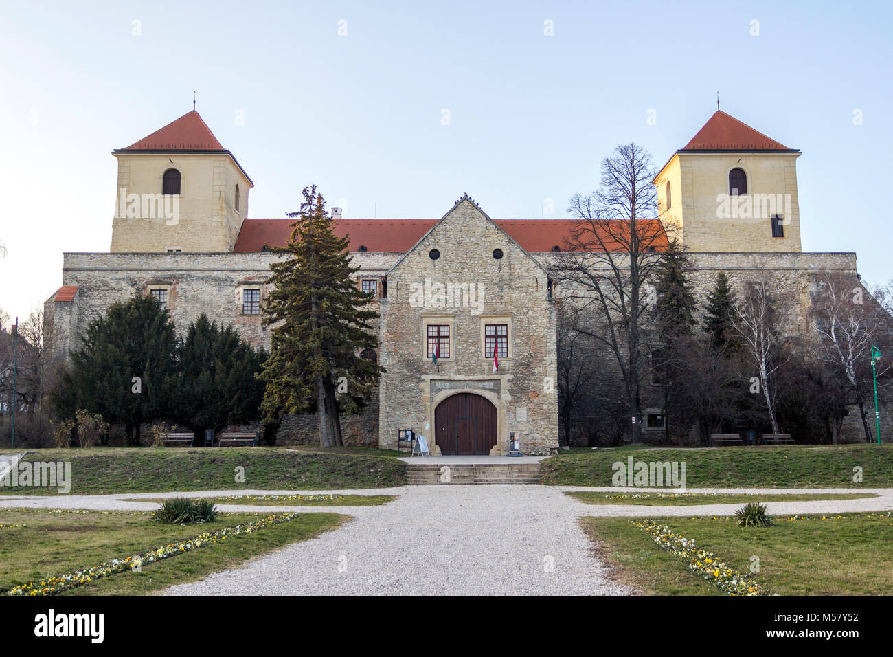 Thury castle museum in Varpalota, Hungary Stock Photo - Alamy