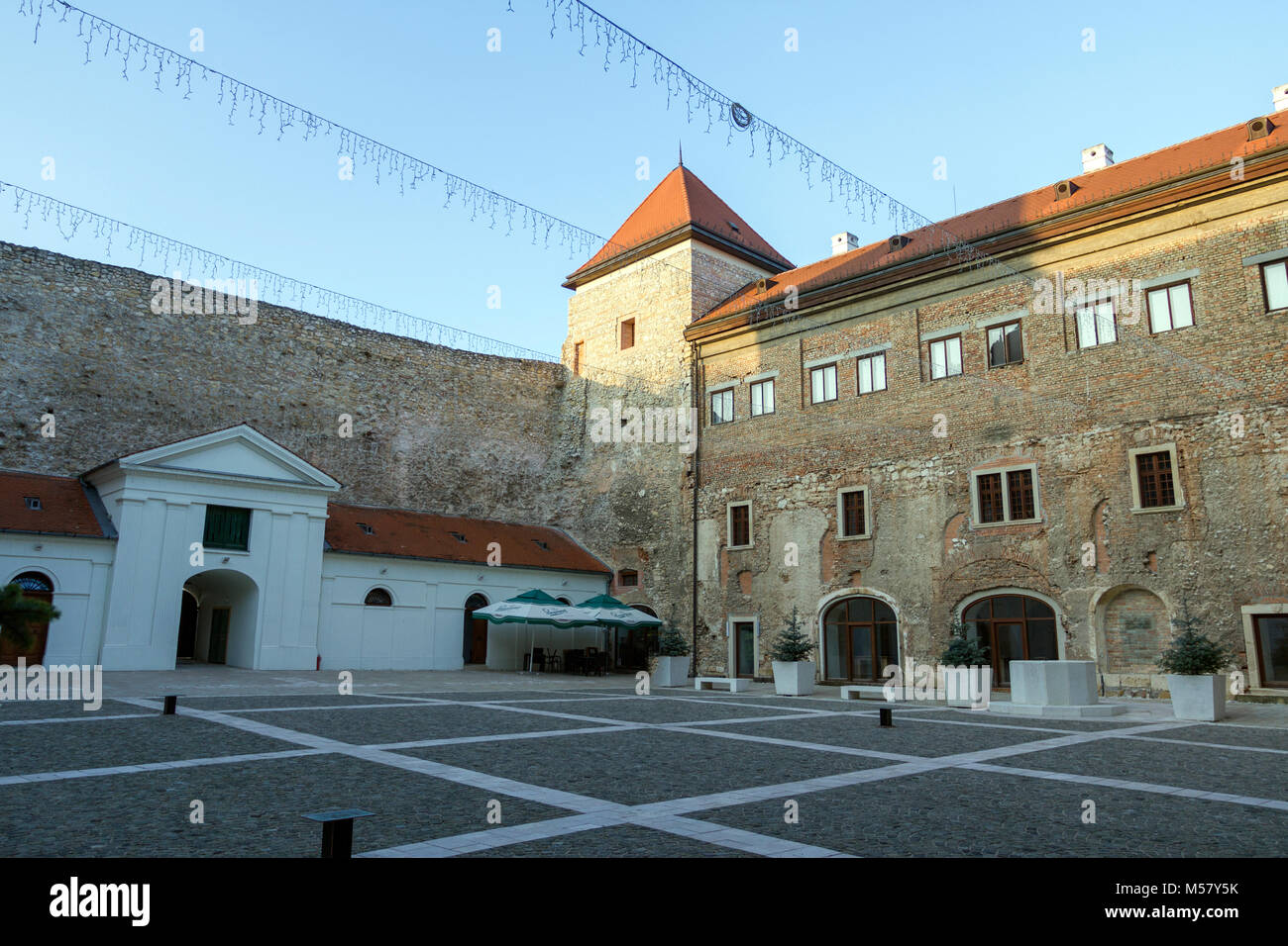 Thury castle museum in Varpalota, Hungary Stock Photo - Alamy