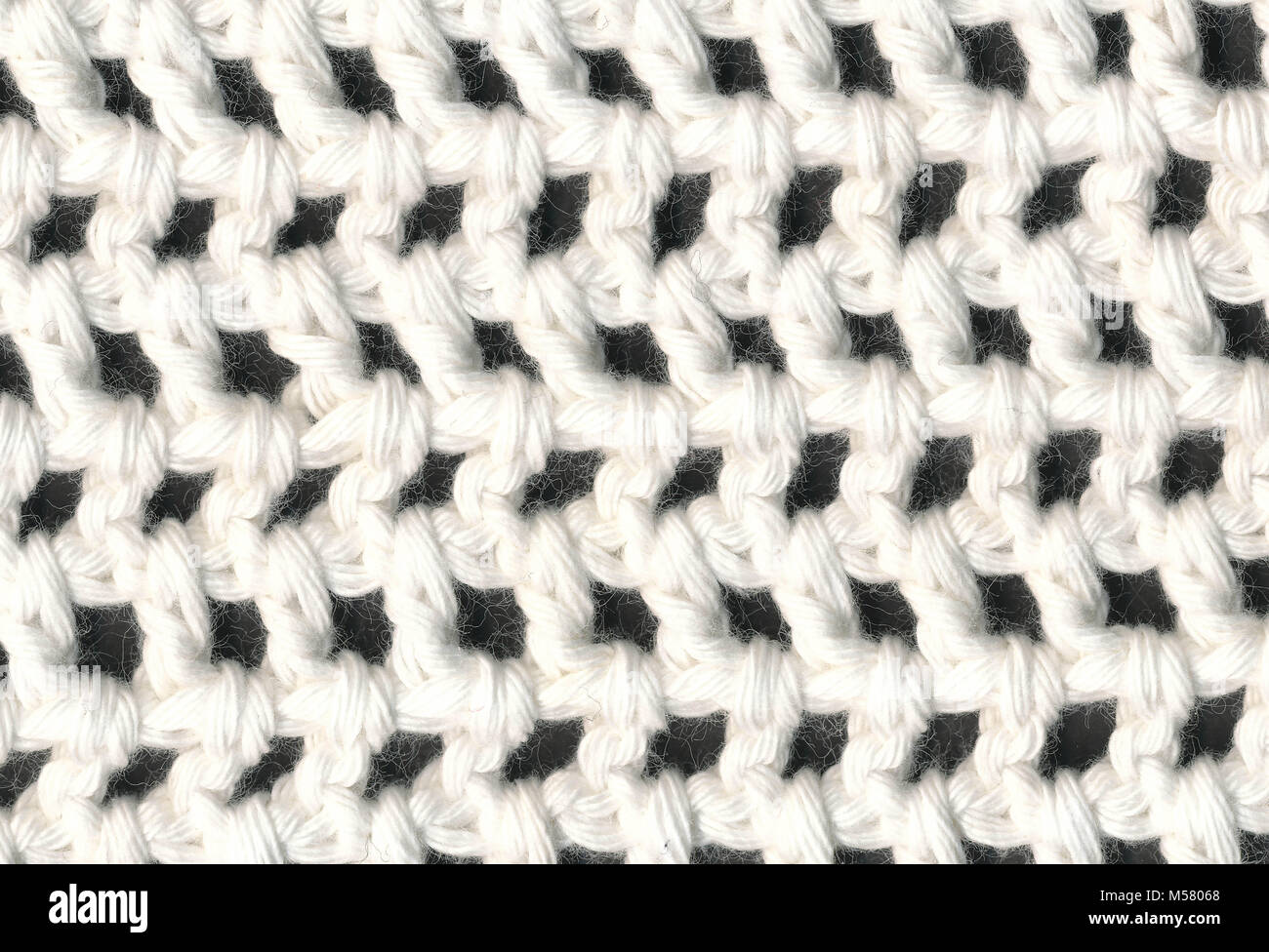 White crochet hi-res stock photography and images - Alamy