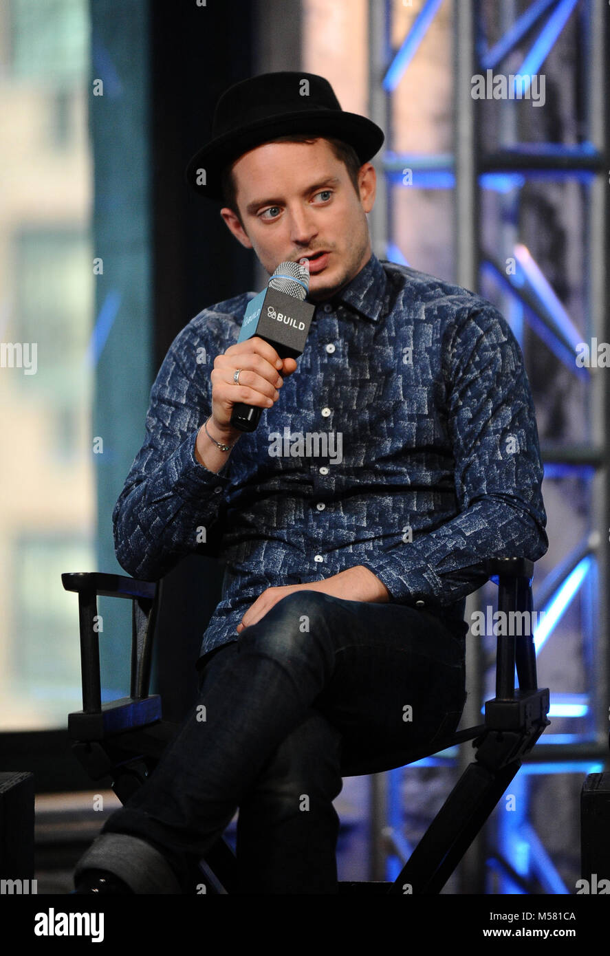 NEW YORK, NY - SEPTEMBER 17: Actor/producer Elijah Wood and ...