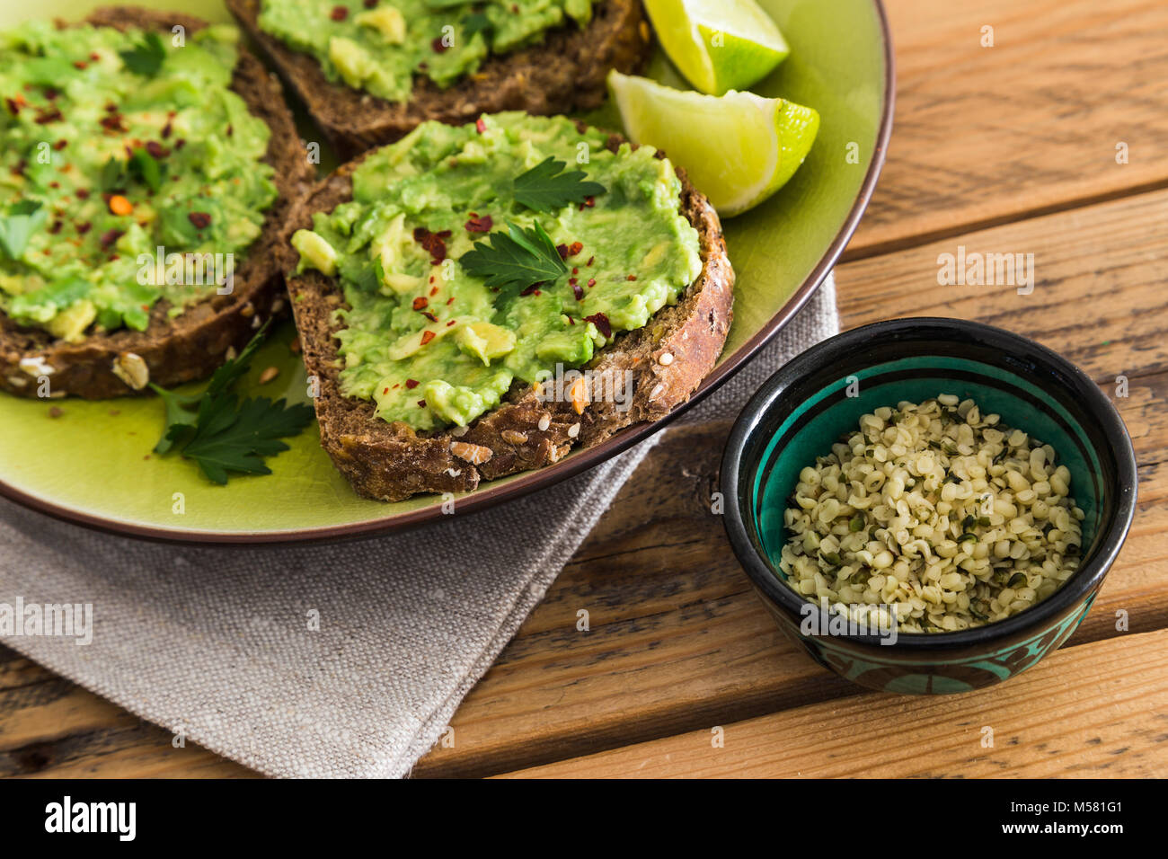 Mashed avocado hi-res stock photography and images - Alamy