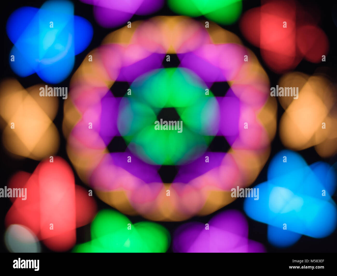 Abstract city lights background hi-res stock photography and images - Alamy