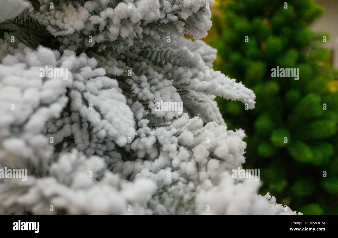 Artificial snow on pine cone hi-res stock photography and images - Alamy