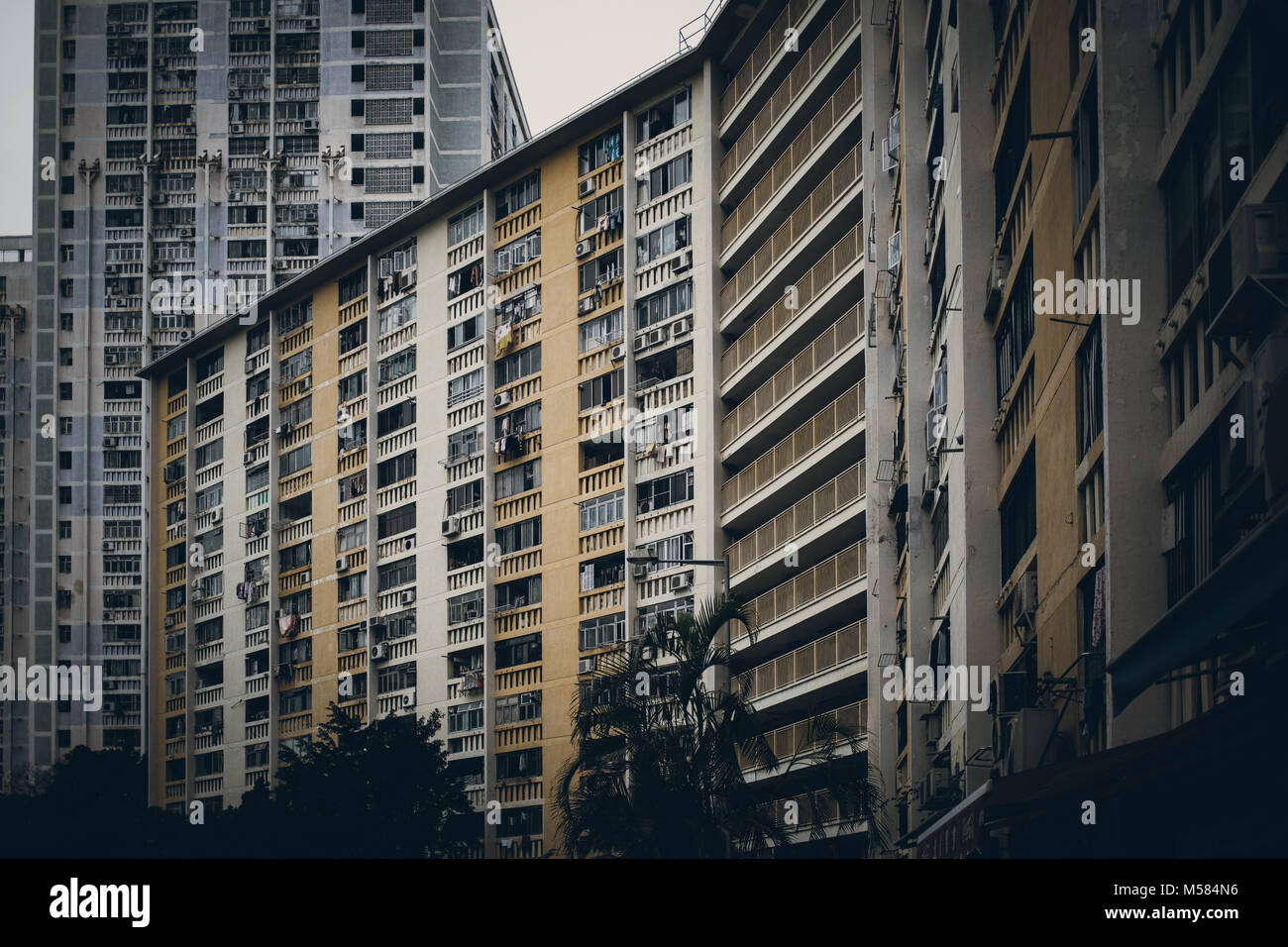 Public Estate in Hong Kong Stock Photo - Alamy