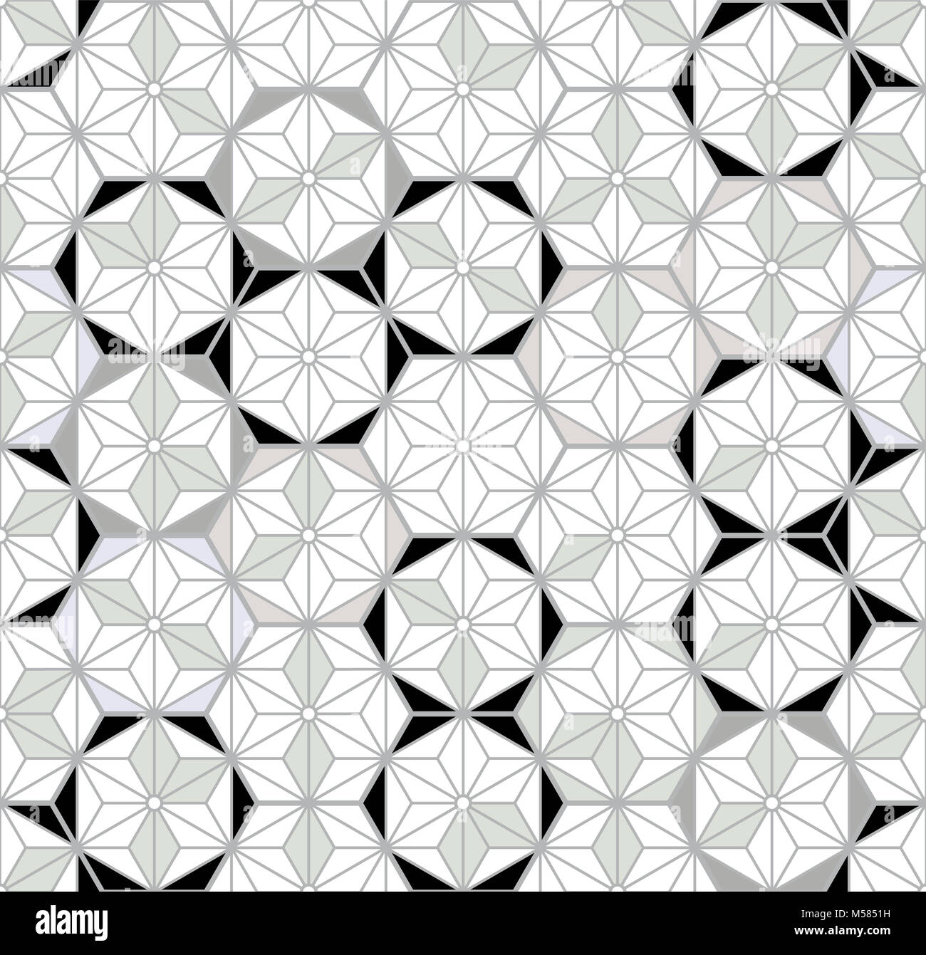 Black and gray geometric background. Japanese pattern vector Stock ...