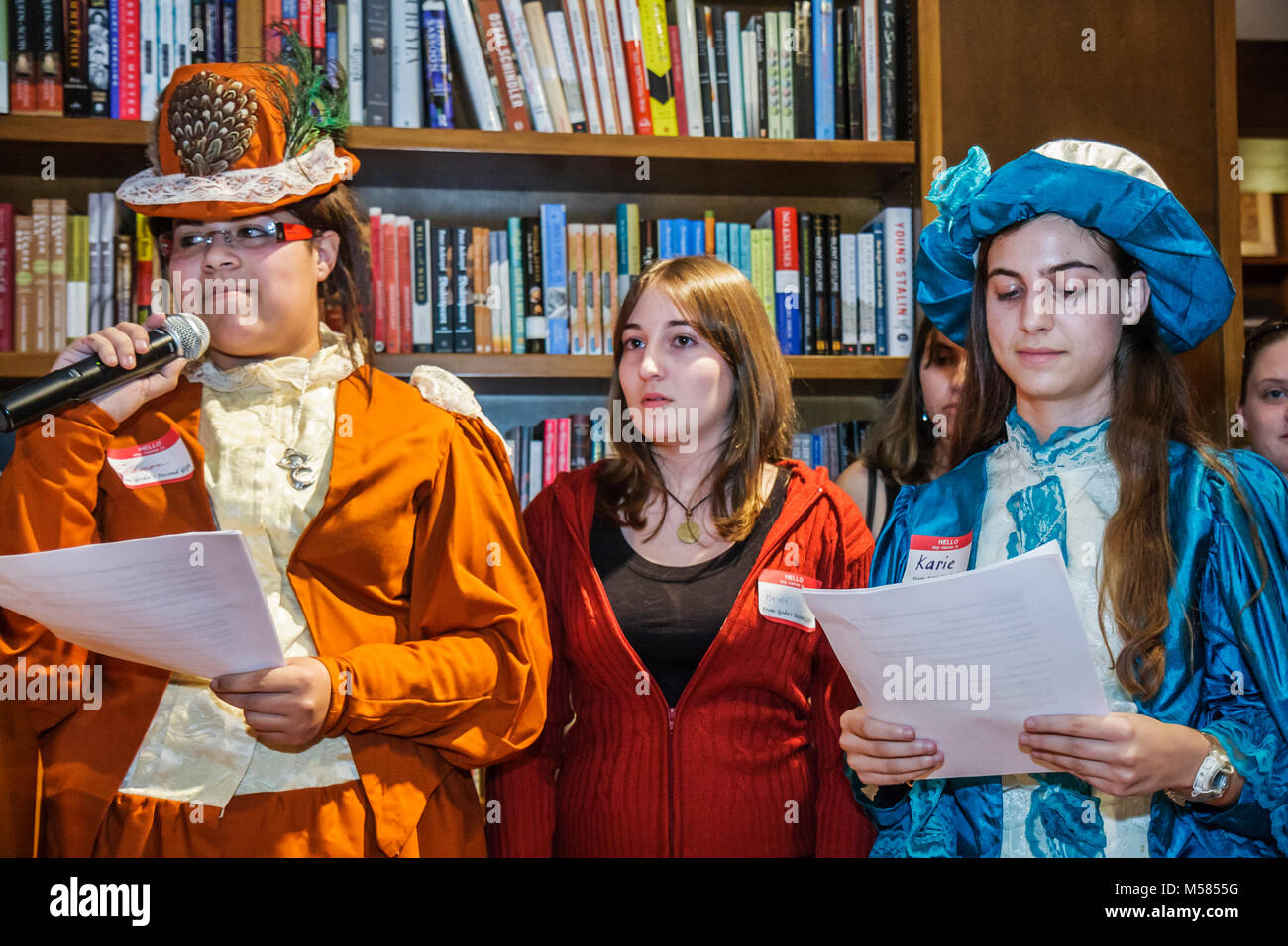 Miami Florida,Coral Gables,Books and Books,Meet the Authors,Libba Bray ...