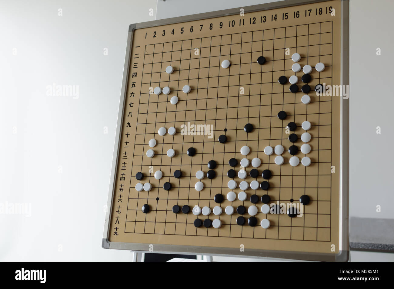 Go board in a class Stock Photo - Alamy