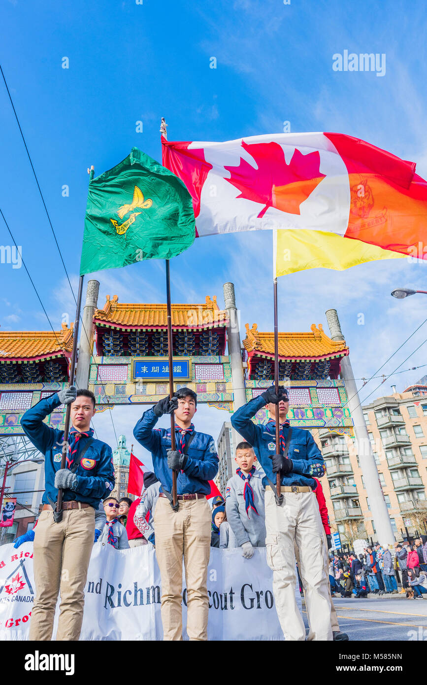 Boy Scout Flag Parage