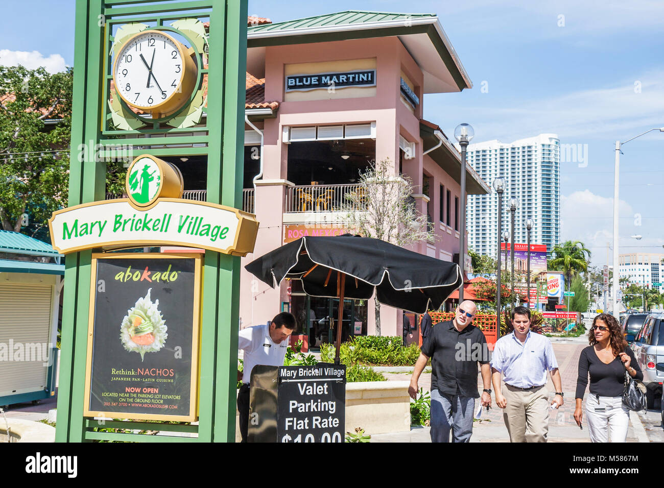 Miami florida mary brickell village hi-res stock photography and images ...