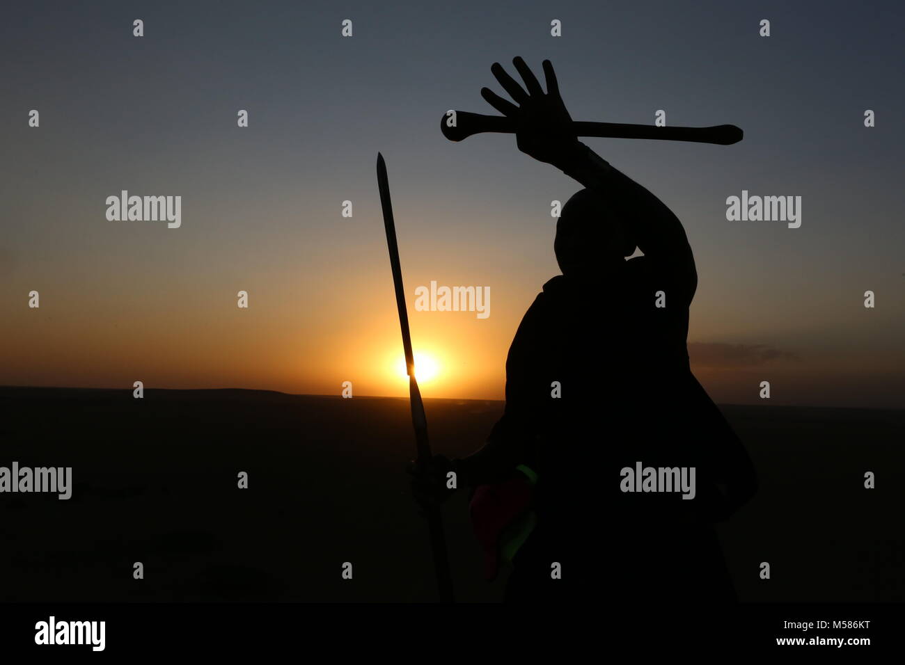Masai warrior spear hi-res stock photography and images - Alamy