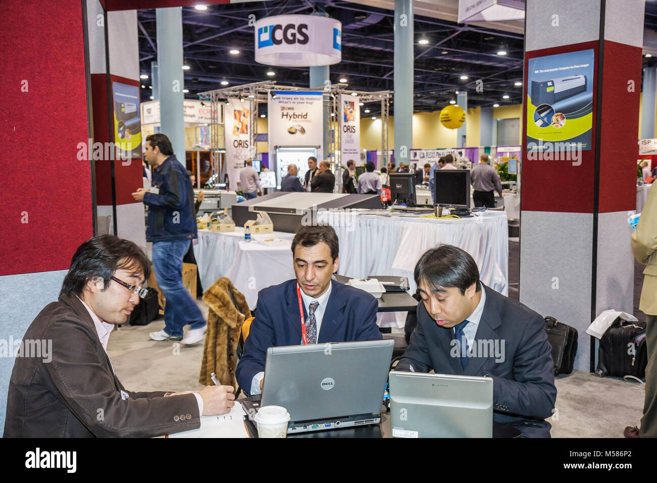 Miami Beach Florida,Miami Beach Convention Center,centre,Graphics of ...