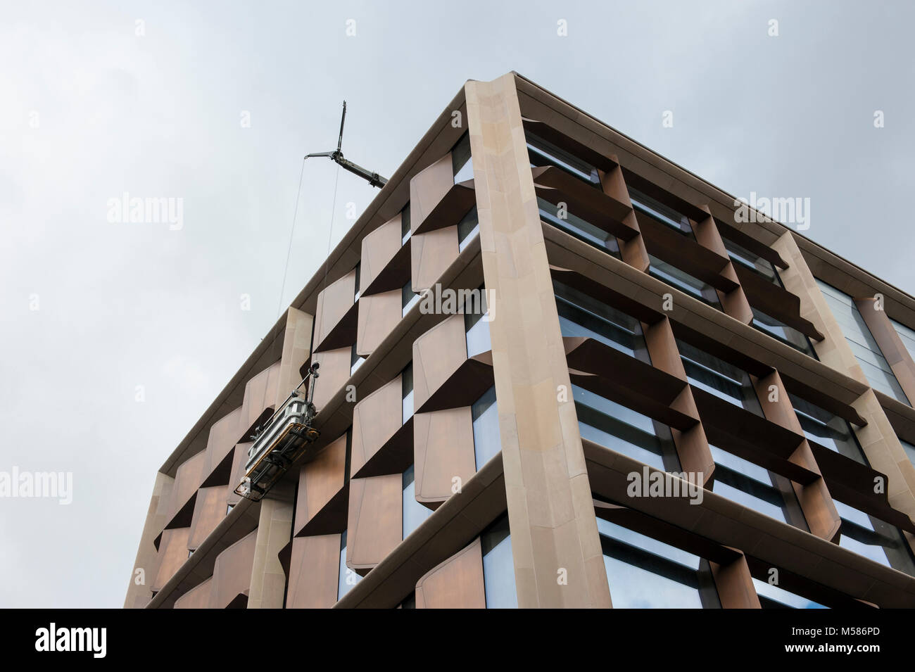At the bloomberg london building hi-res stock photography and images ...