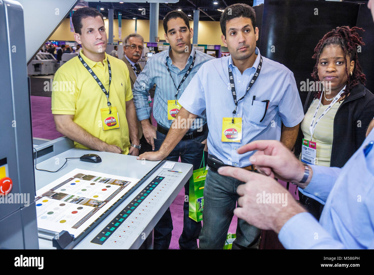 Miami Beach Florida,Miami Beach Convention Center,centre,Graphics of ...