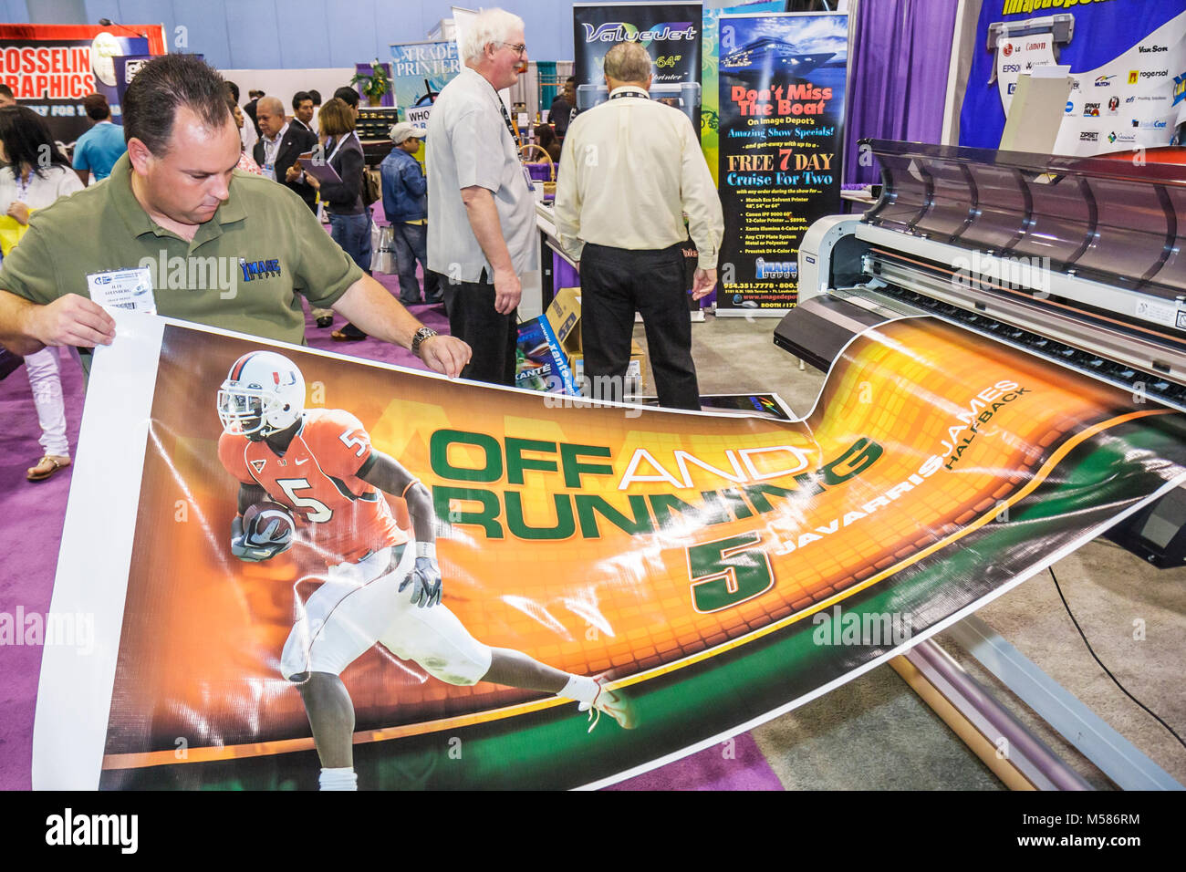 Miami Beach Florida,Miami Beach Convention Center,centre,Graphics of ...