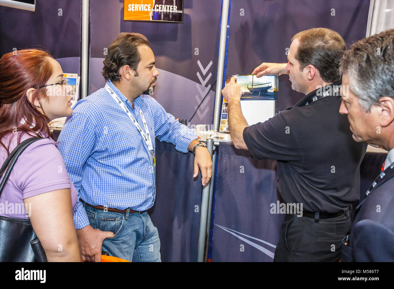 Miami Beach Florida,Miami Beach Convention Center,centre,Graphics of ...