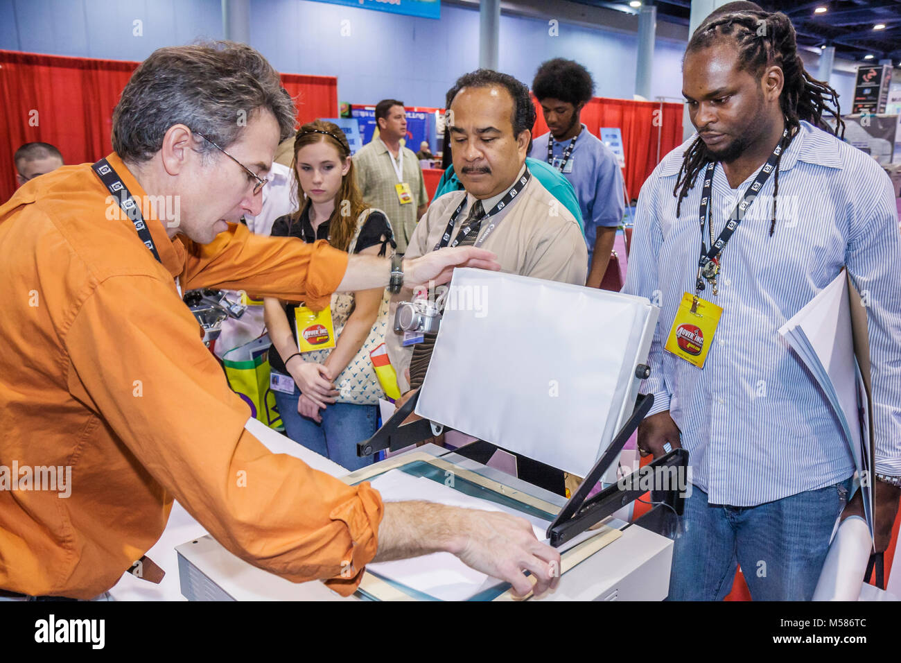 Miami Beach Florida,Miami Beach Convention Center,centre,Graphics of ...