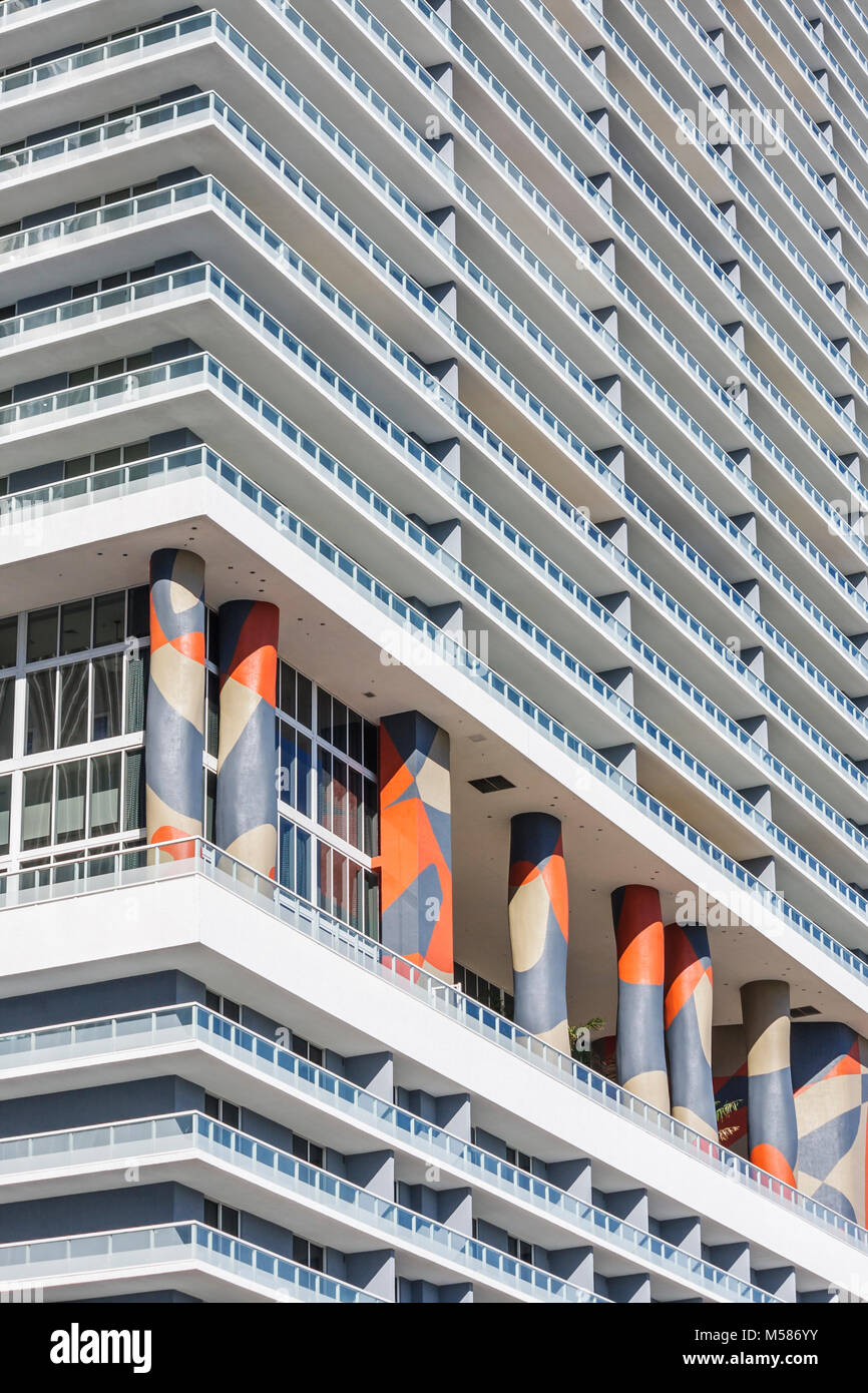 Miami Florida,Biscayne Boulevard,high rise skyscraper skyscrapers ...