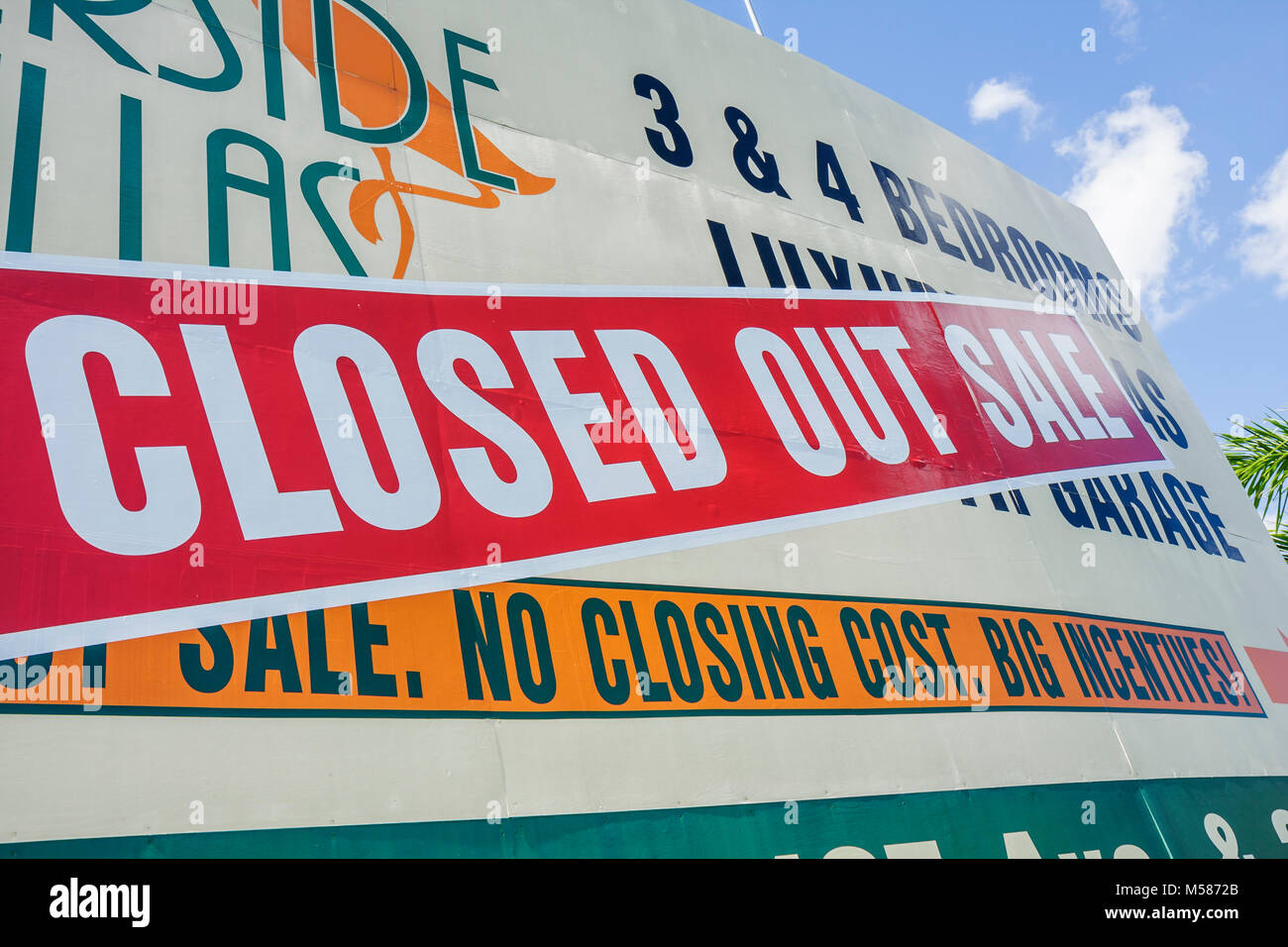Miami Florida,Homestead,Redlands,signs,economy,closed out sale,real ...