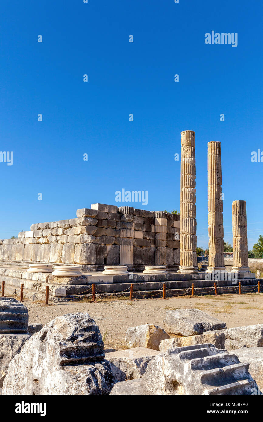 Turkey Leto photography temple in the ancient city Letoon is located in ...