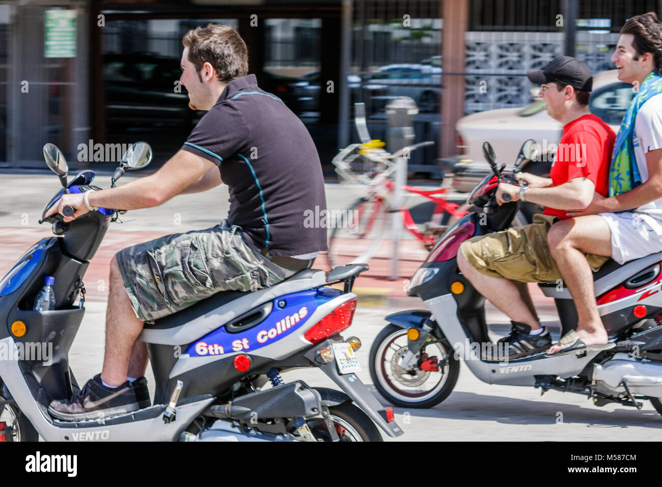 Student scooters hi-res stock photography and images - Alamy