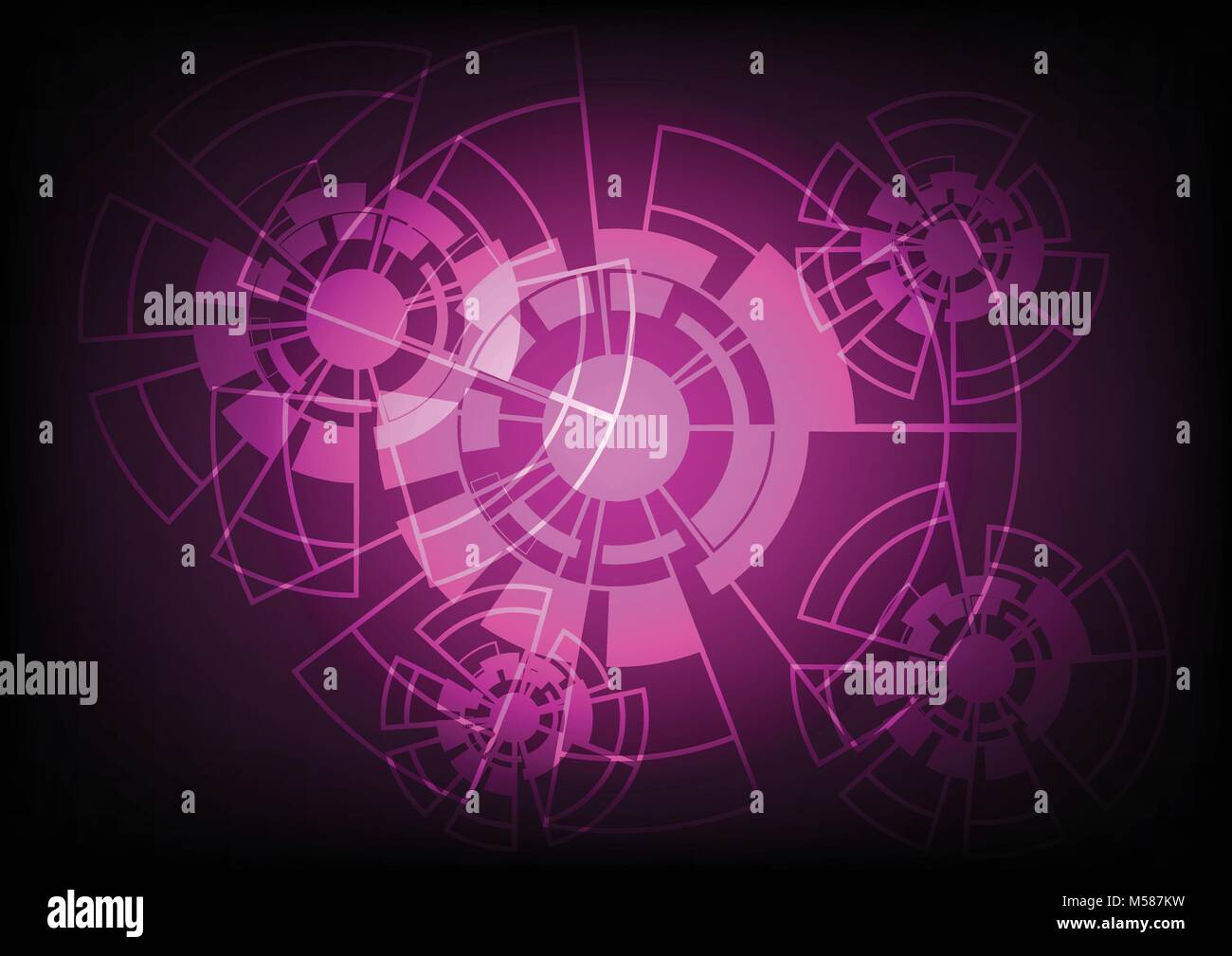 Abstract Vector Background Technology Concept Stock Vector Image & Art ...