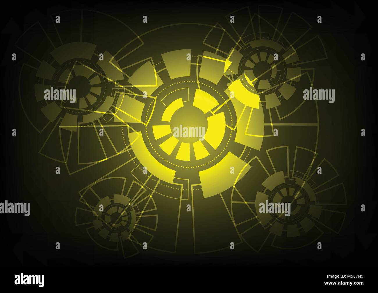 Abstract Vector Background Technology Concept Stock Vector Image & Art ...