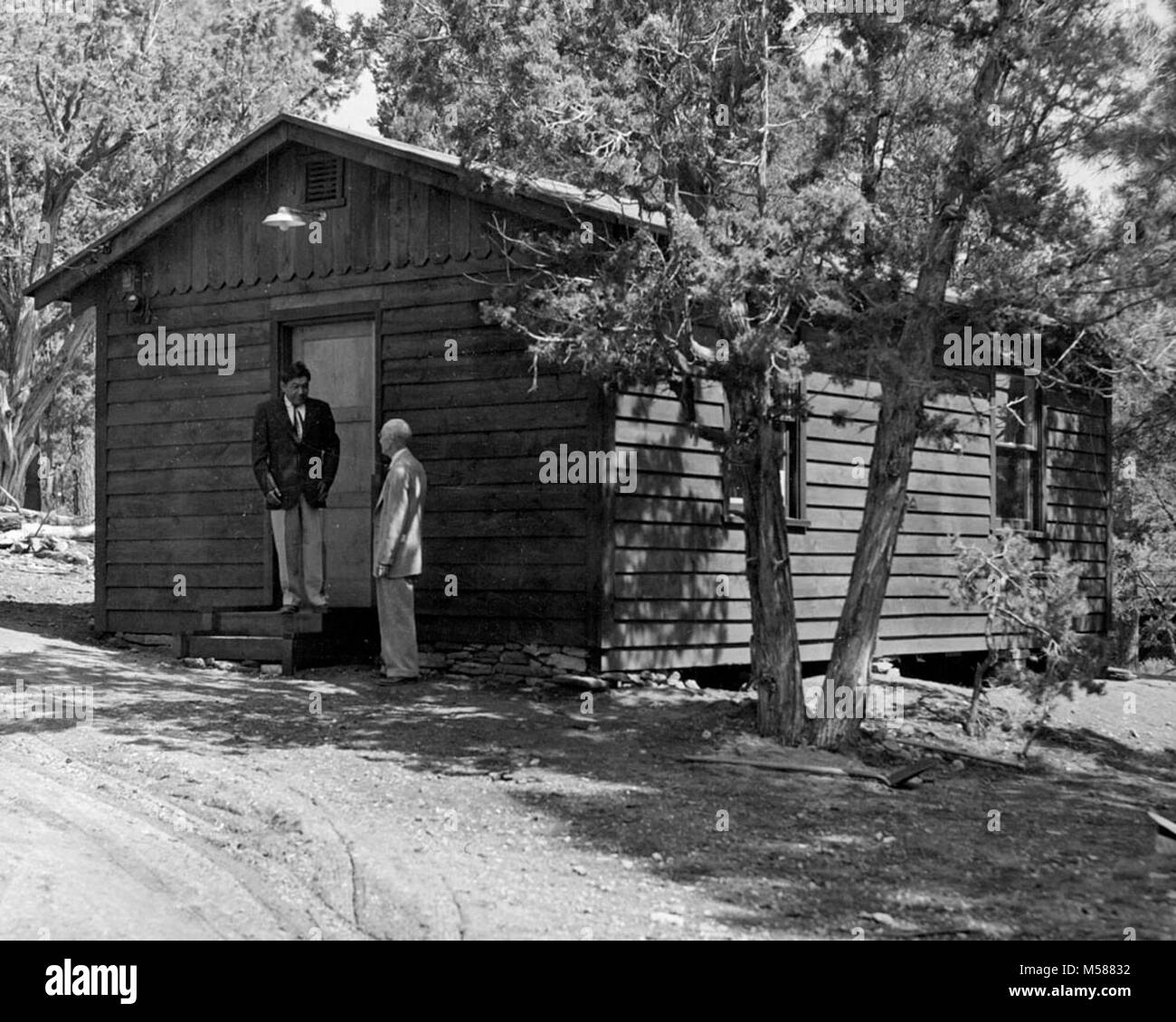 Grand Canyon Historic. Dedication of recreation hall at supai village ...