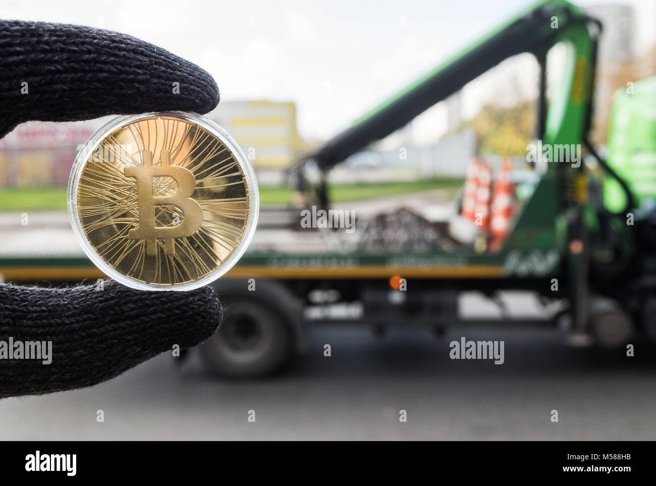 Cryptocurrency backdrop hi-res stock photography and images - Alamy