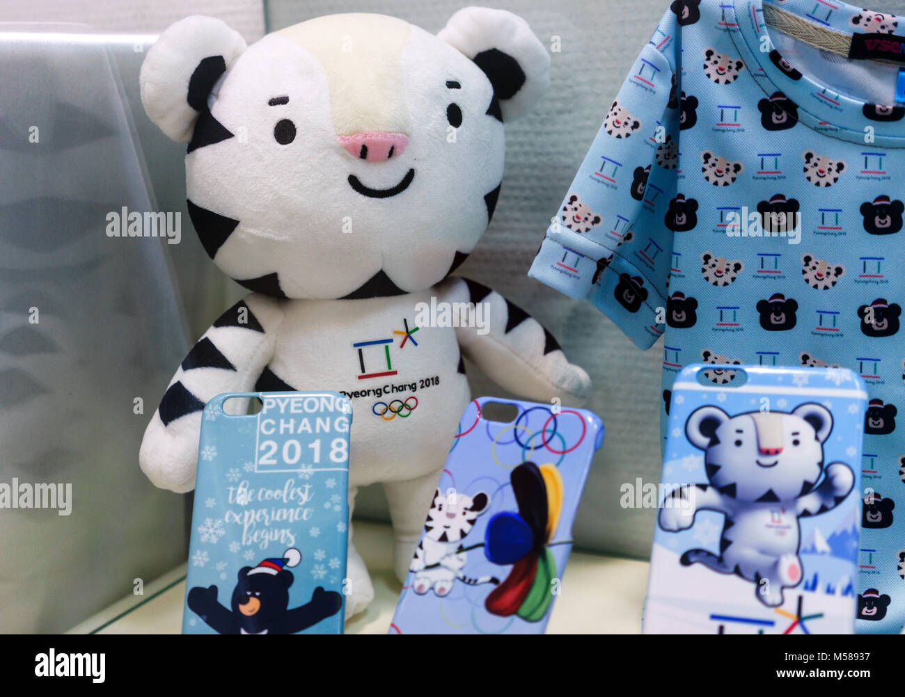 Olympics 2018 mascot hi-res stock photography and images - Alamy