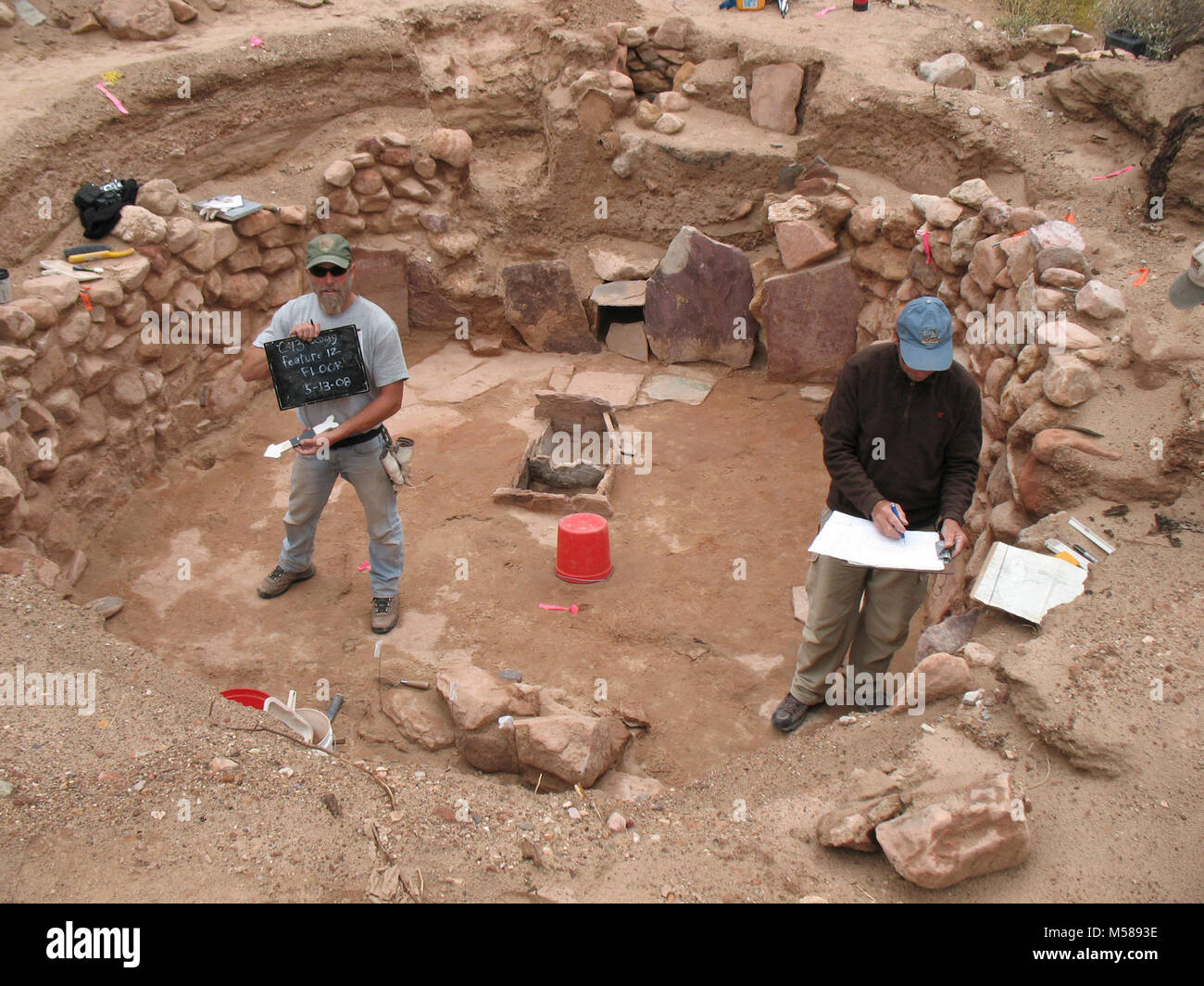 Grand Archaeology IMG. Grand Canyon National Park: The Palisades kiva ...