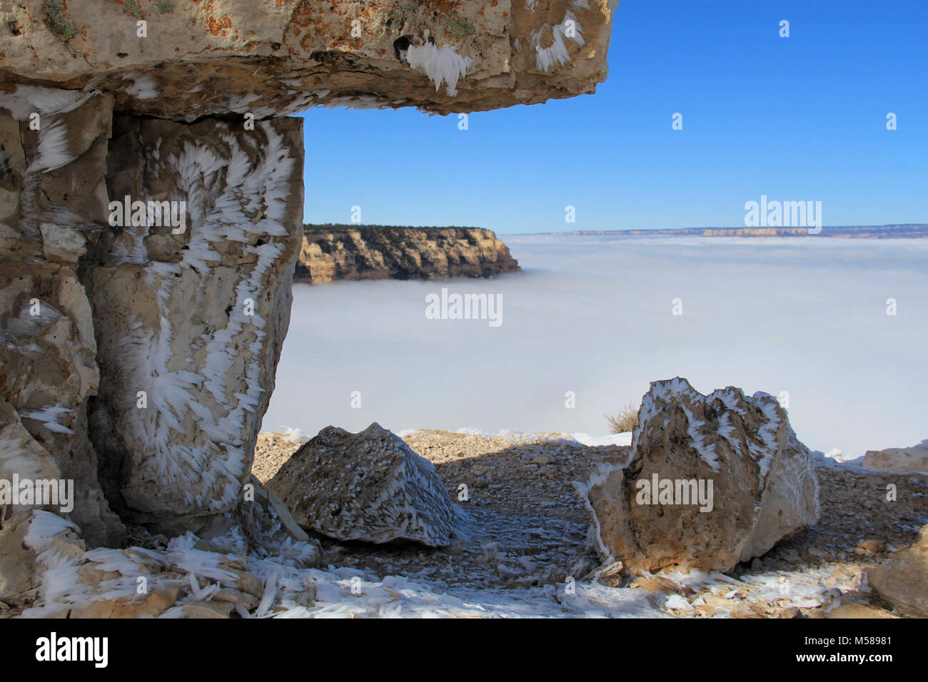 Grand Canyon Inversion Desert View Drive IV. A rare total inversion was ...